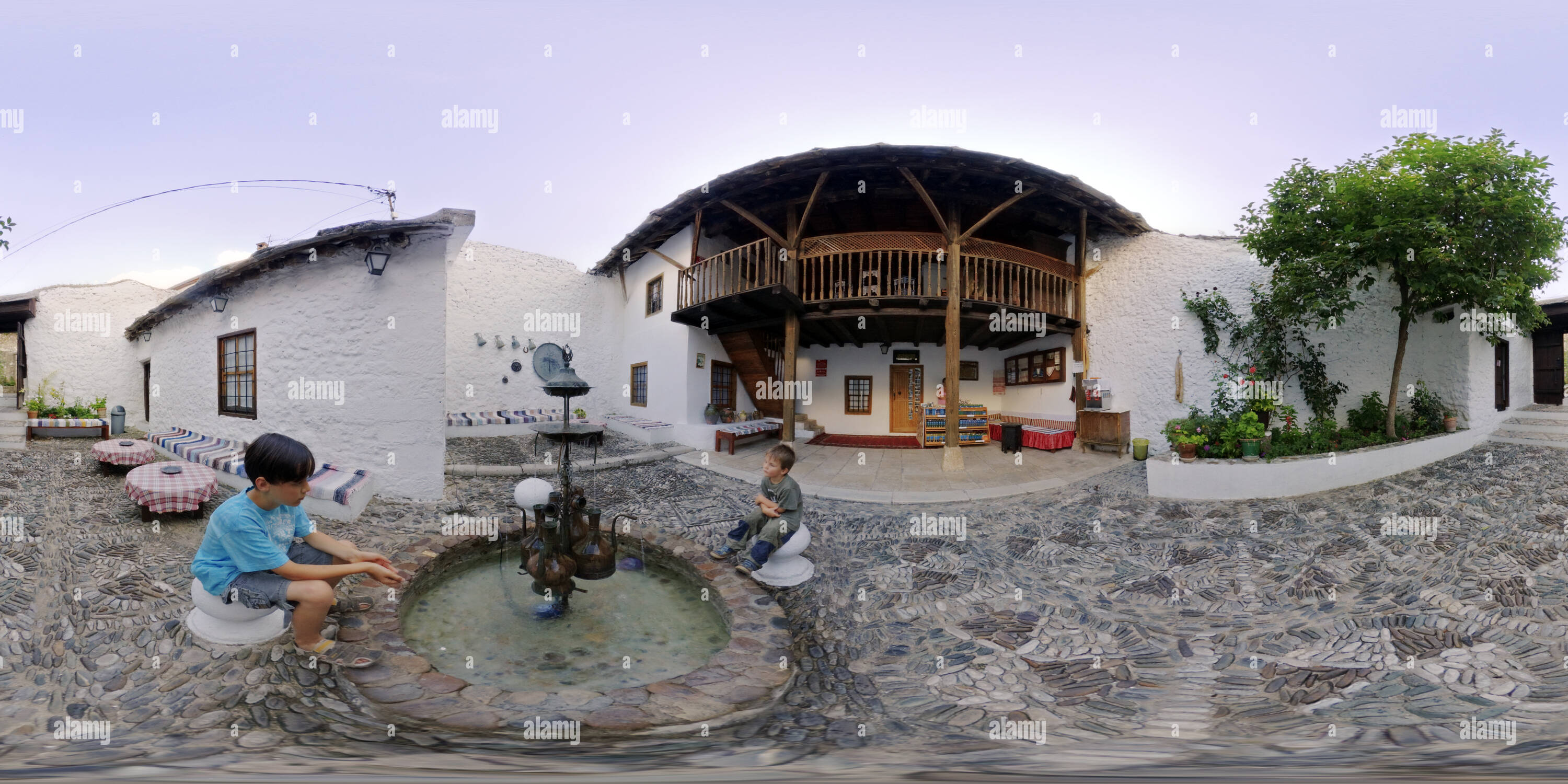 360° view of Bišćevića ćošak, turkish house in Mostar - Alamy
