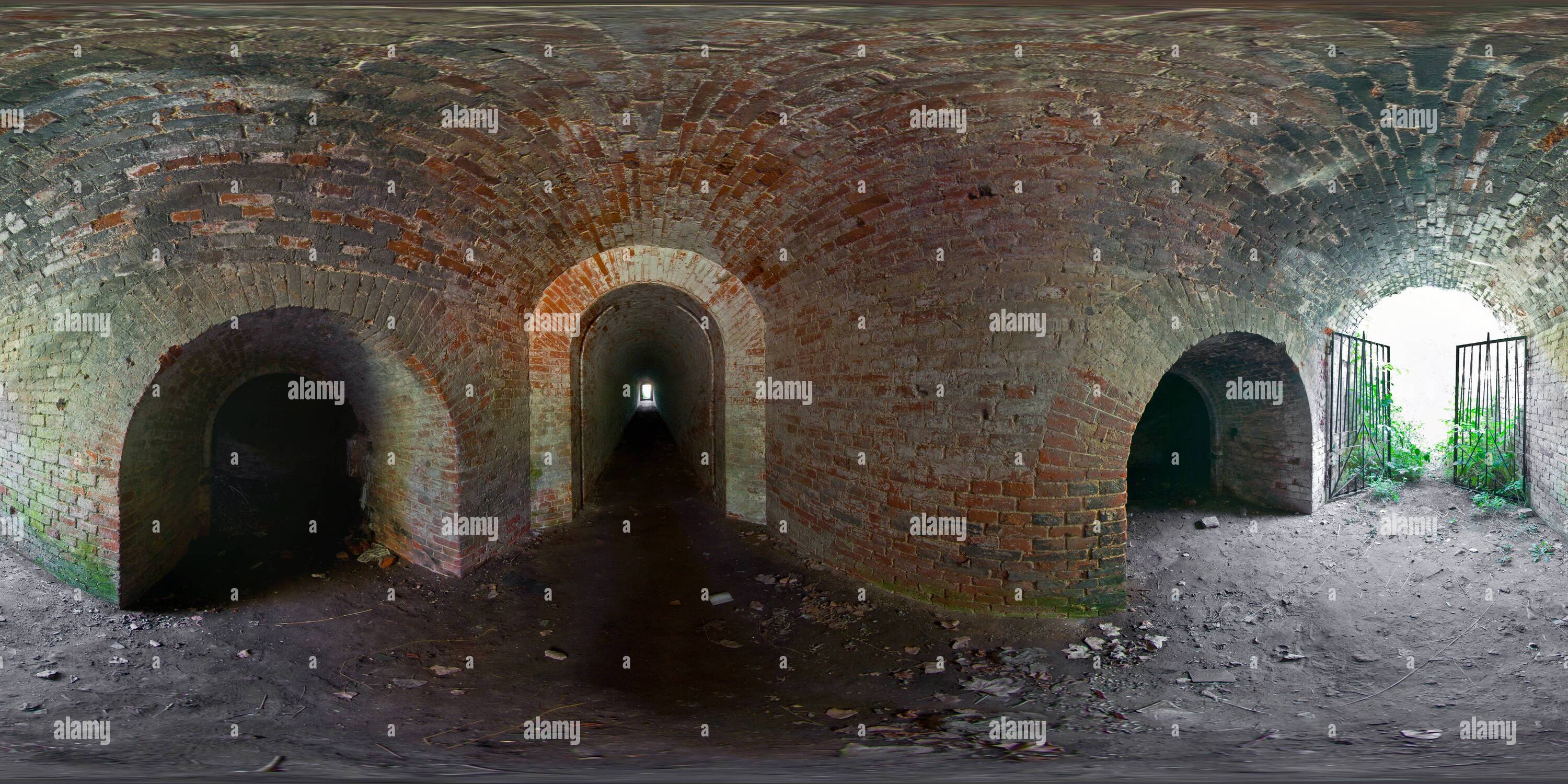 360° view of Tunnel in east Fort - Alamy