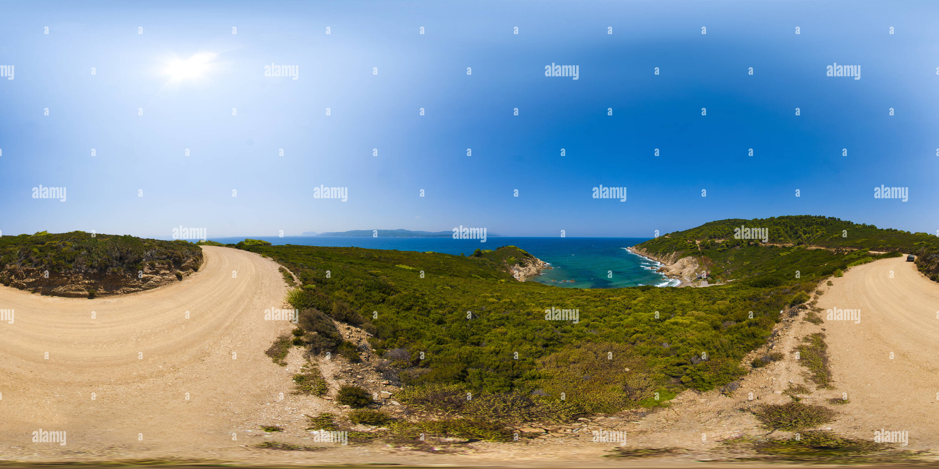 Mandraki beach skiathos hi-res stock photography and images - Alamy
