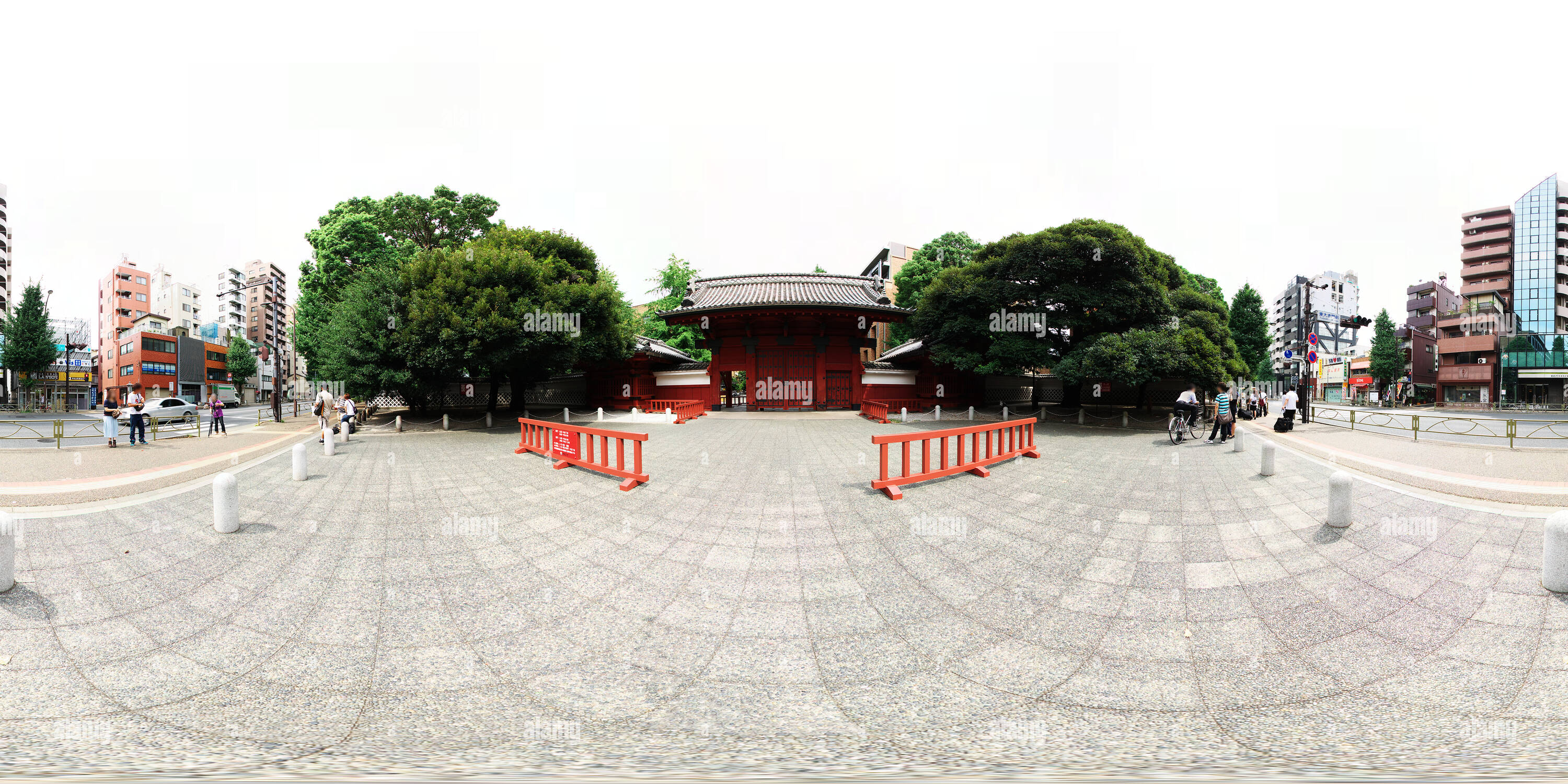 360° view of University of Tokyo Akamon - Alamy