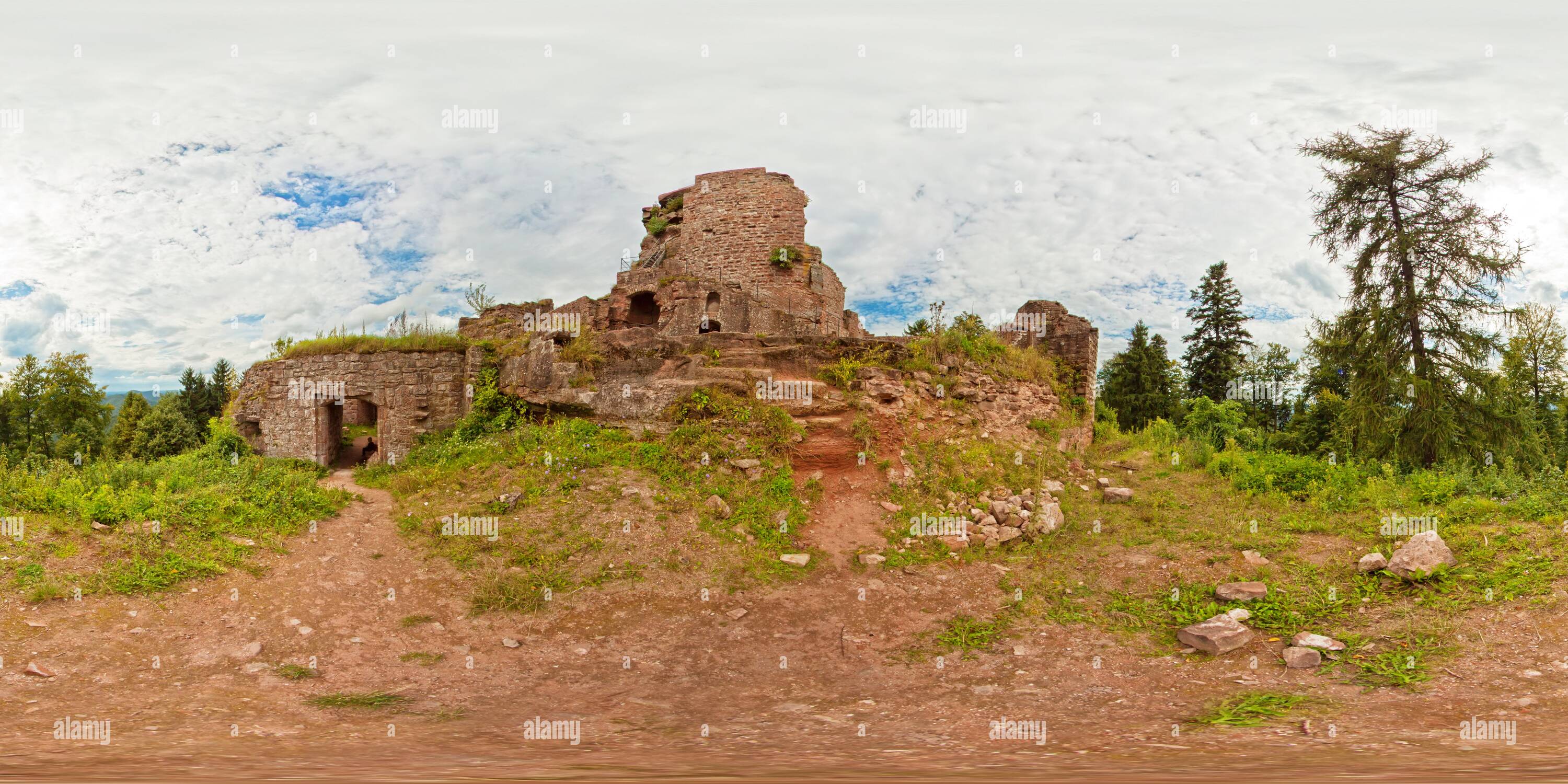 Burgruine hohenburg hi-res stock photography and images - Alamy