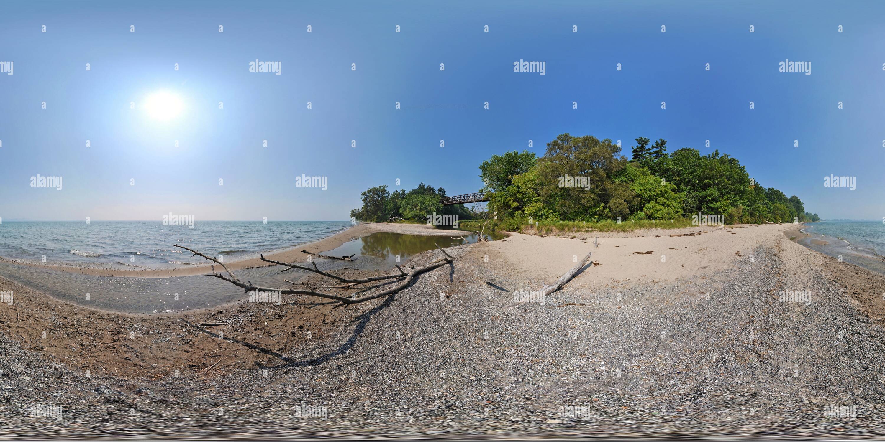 360° view of Cliffview Park Pickering - Alamy