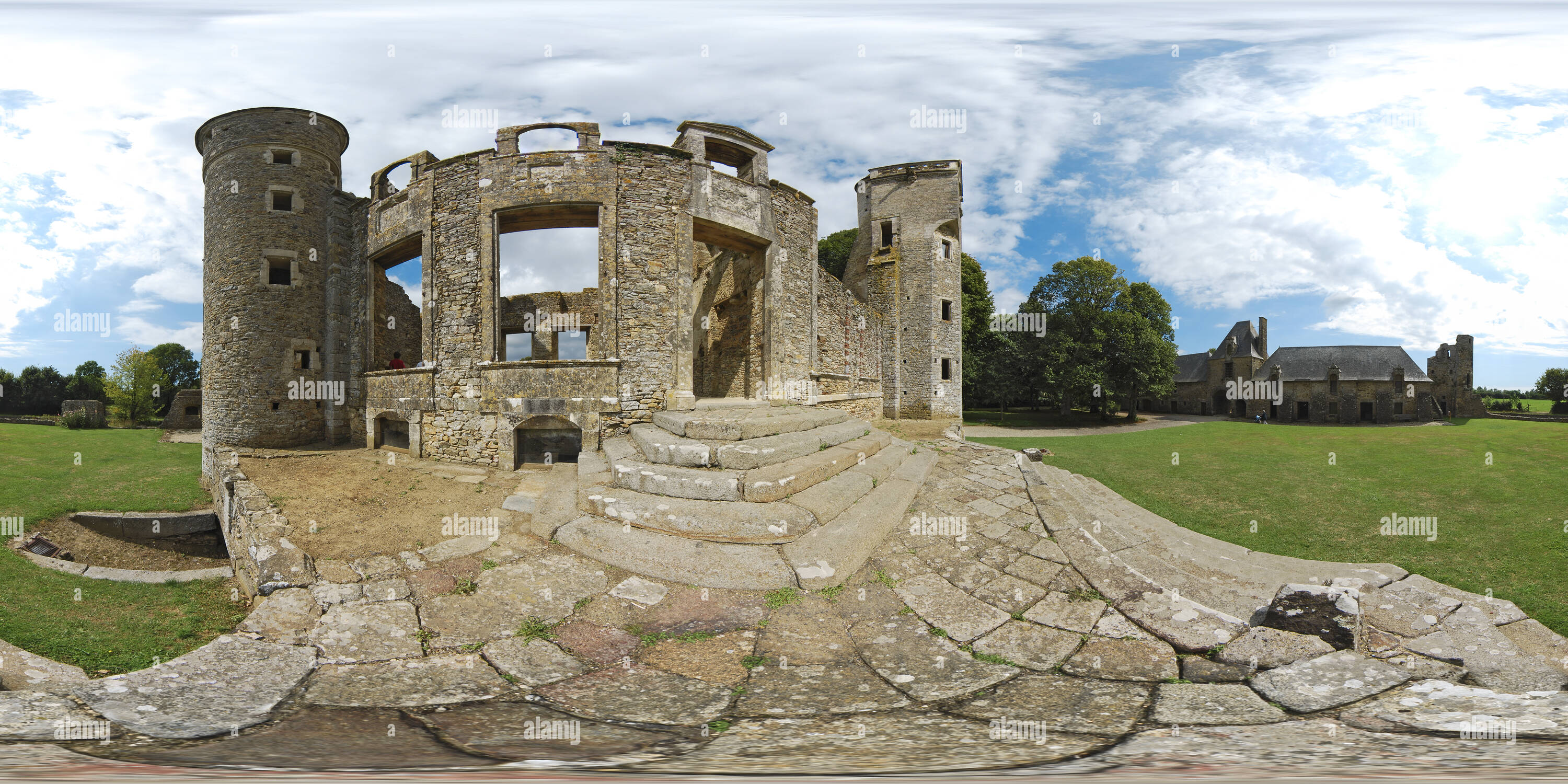 Perron chateau france hi-res stock photography and images - Alamy