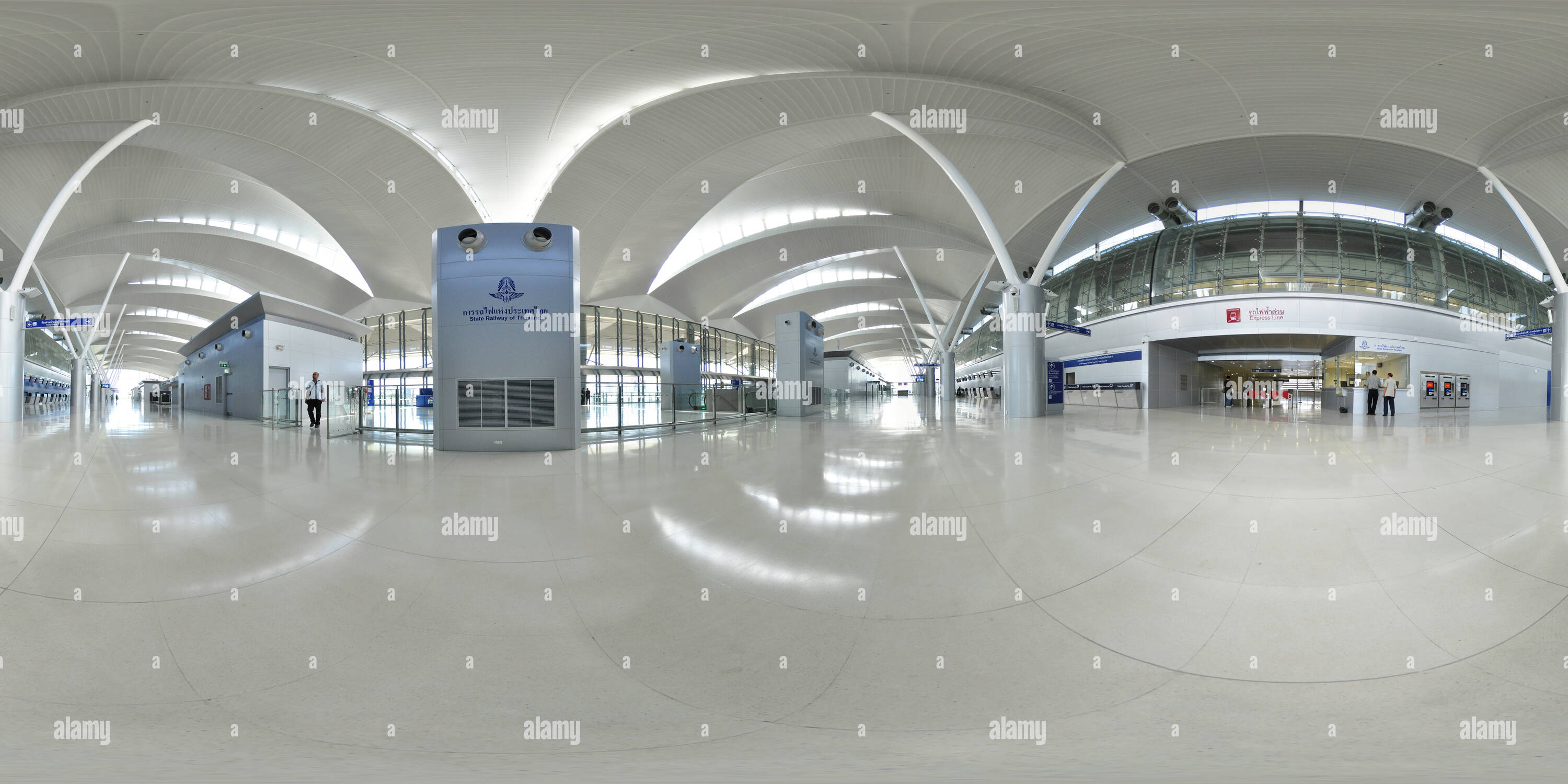 360° view of City Air Terminal Makkasan Station, Airport Rail link ...