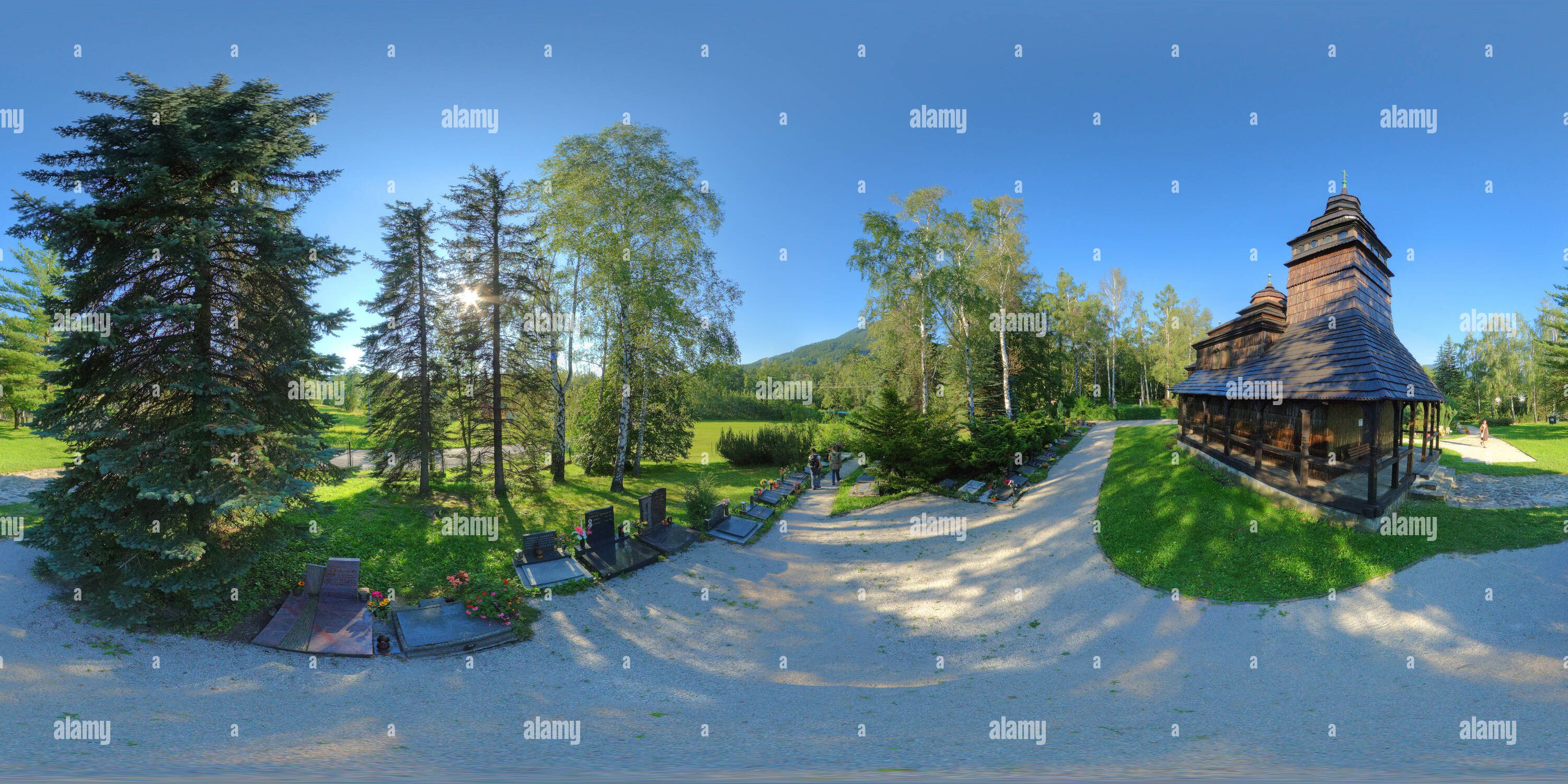360° view of Kostelík svatého Prokopa a Barbory - Alamy