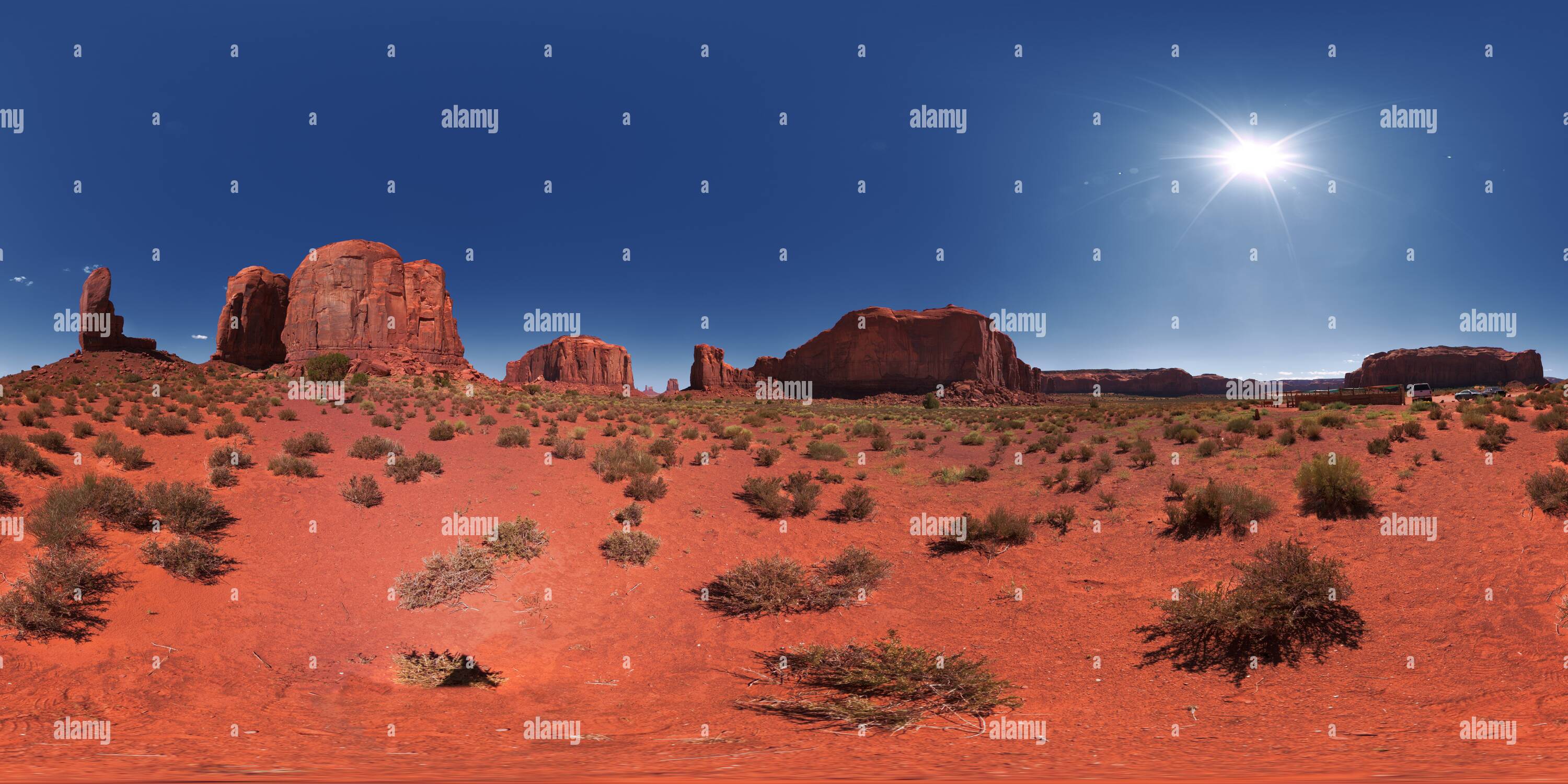 360° view of Monument Valley Arizona 06 - Alamy