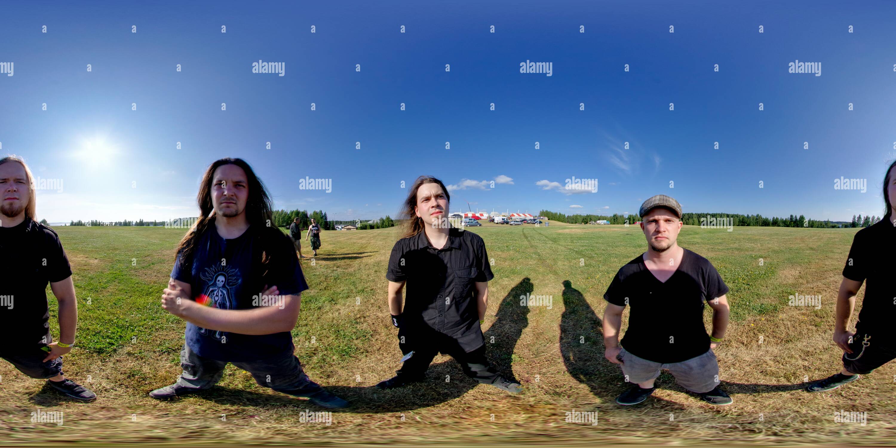360° view of Insomnium the band - Alamy