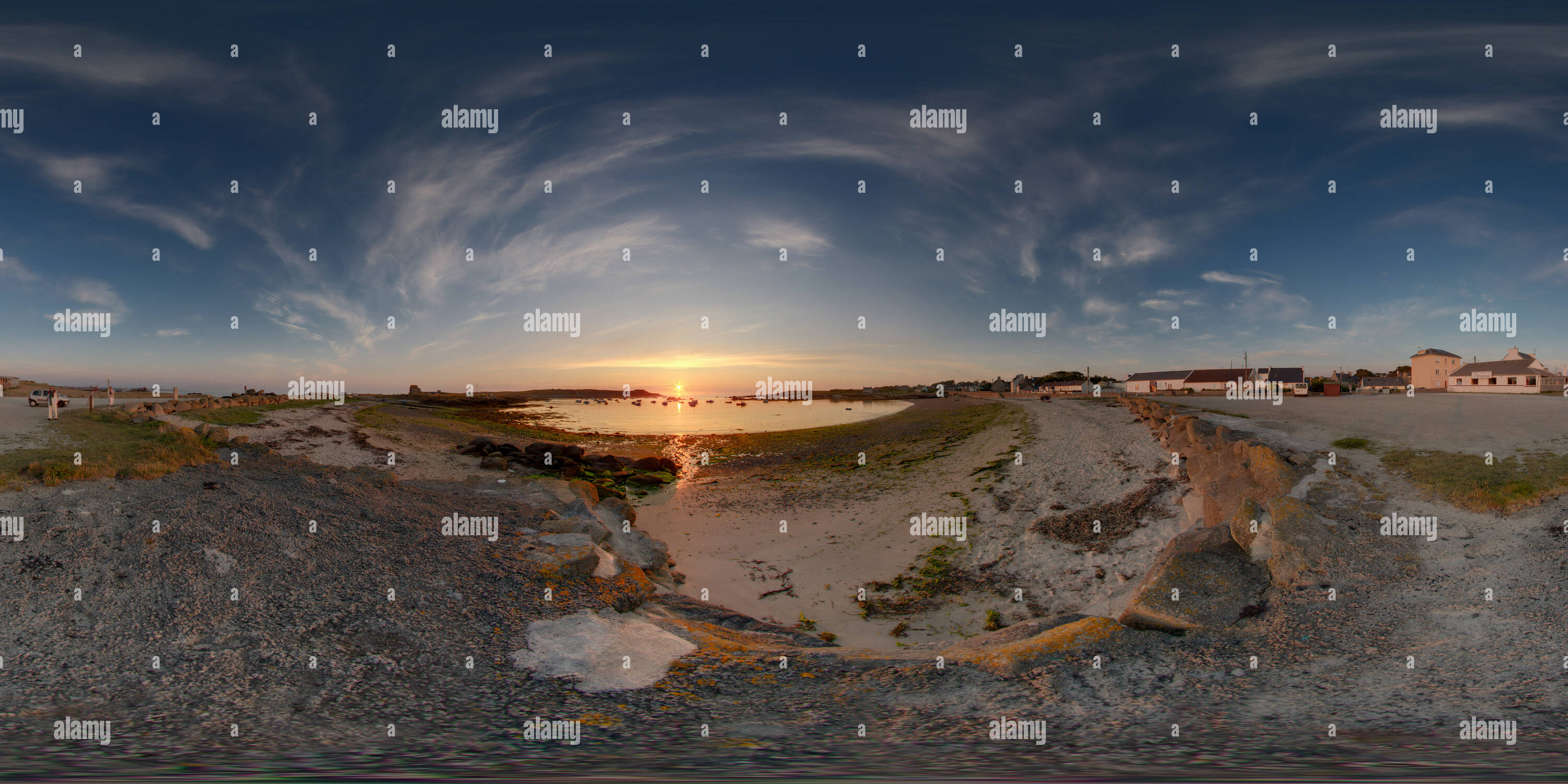 360° view of Sunset Melon Porspoder - Alamy