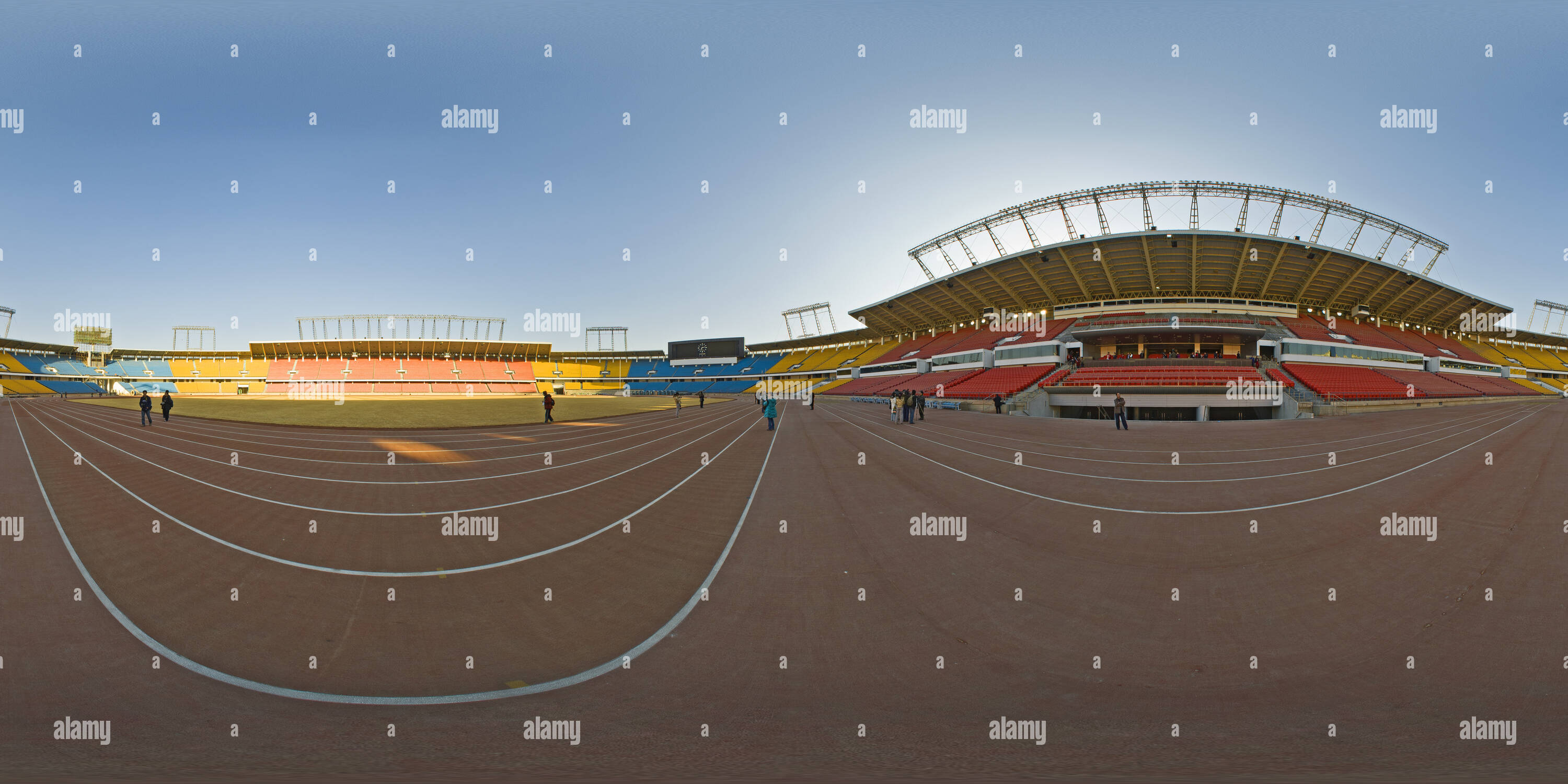 360° view of Beijing Workers Stadium Runway - Alamy