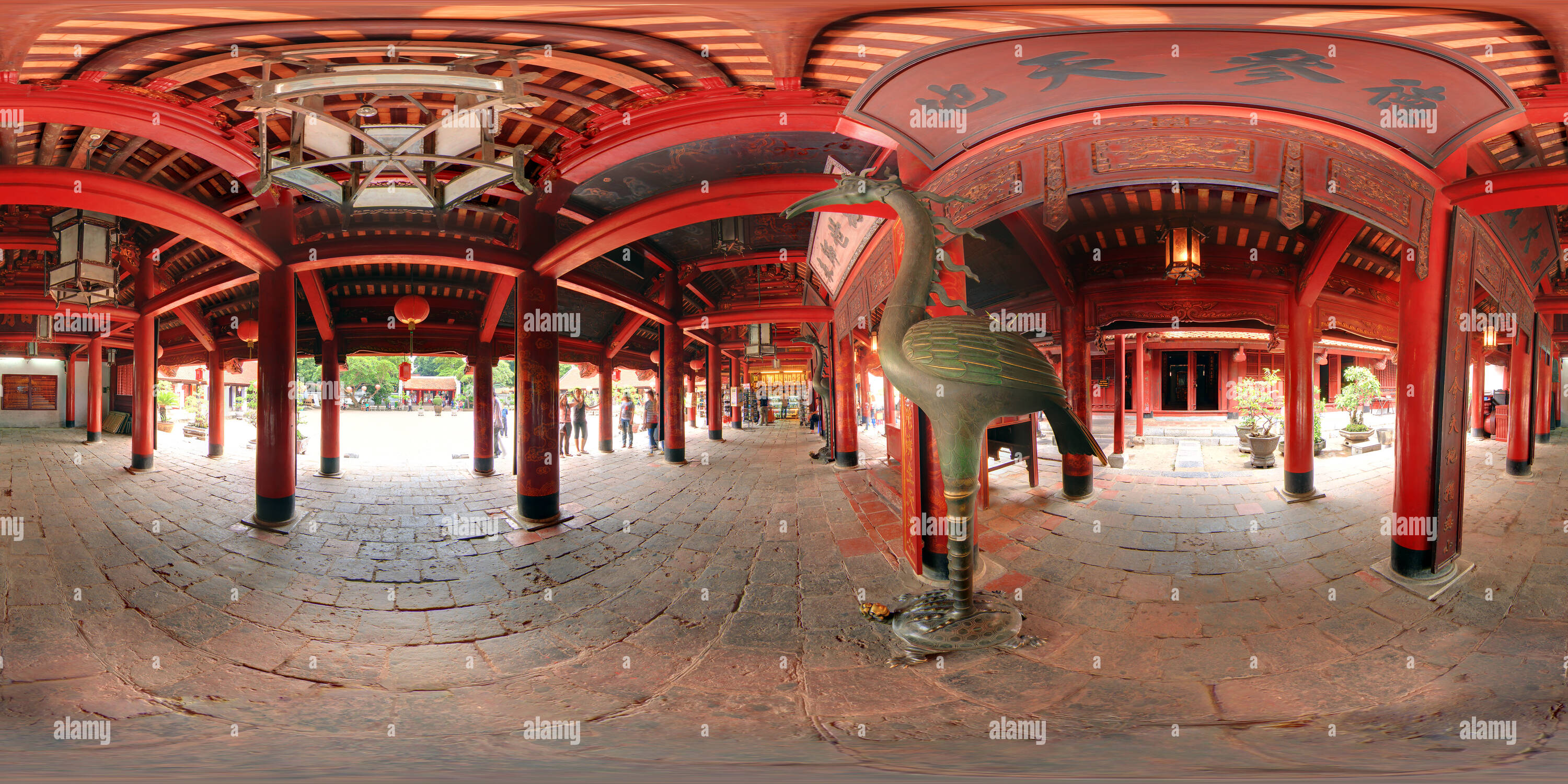 360° view of Temple Of Literature 5 - Alamy