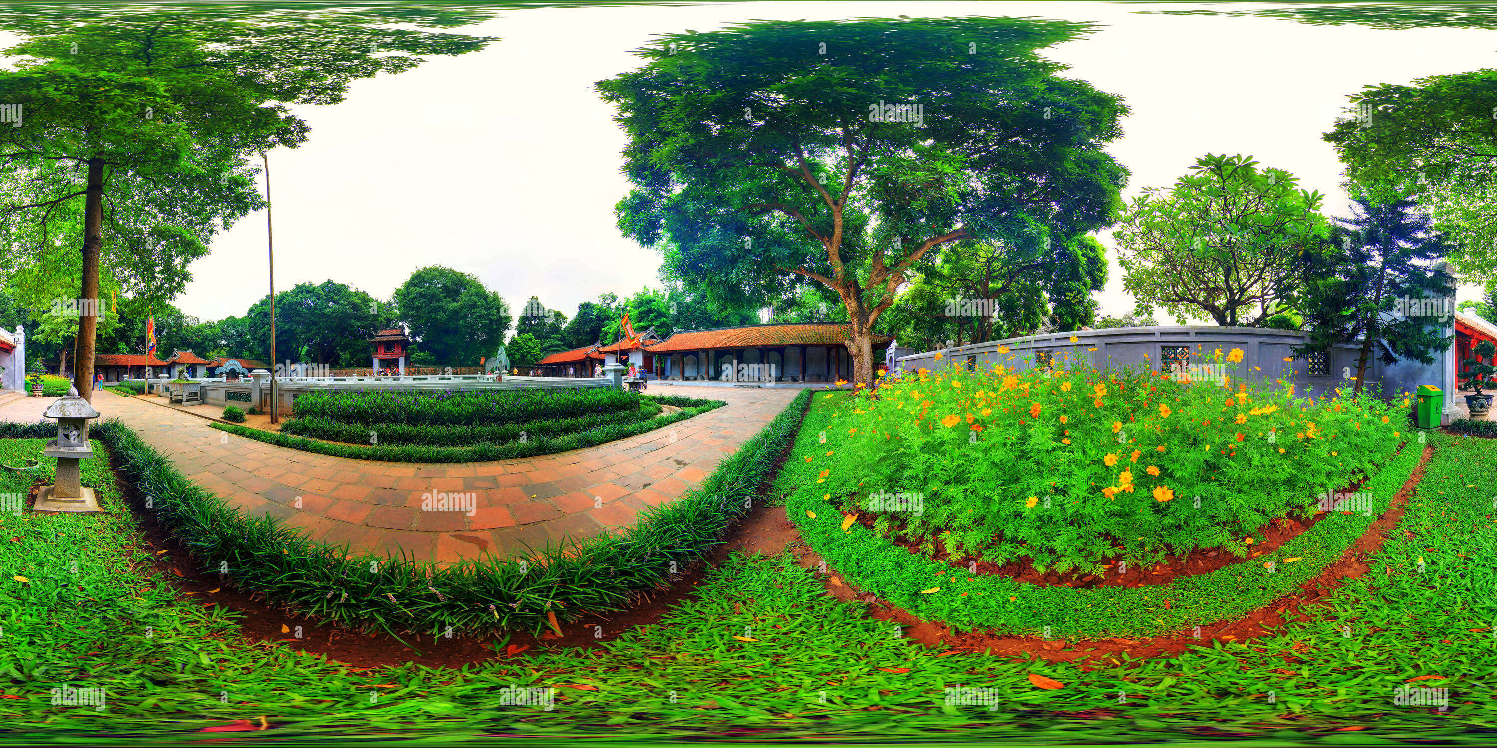 360° view of Temple Of Literature 4 - Alamy