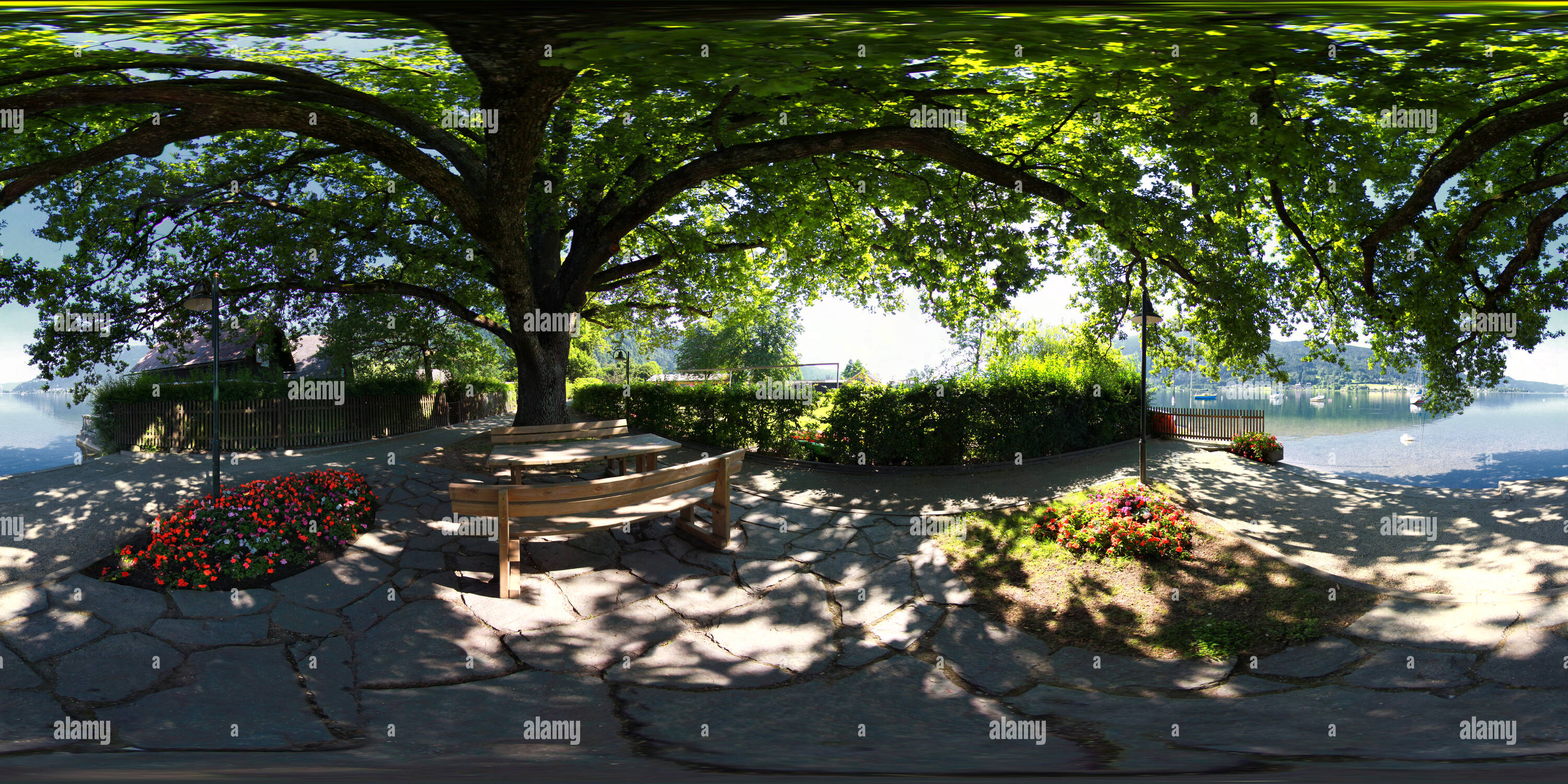 360° view of Steindorf - See Park - Alamy