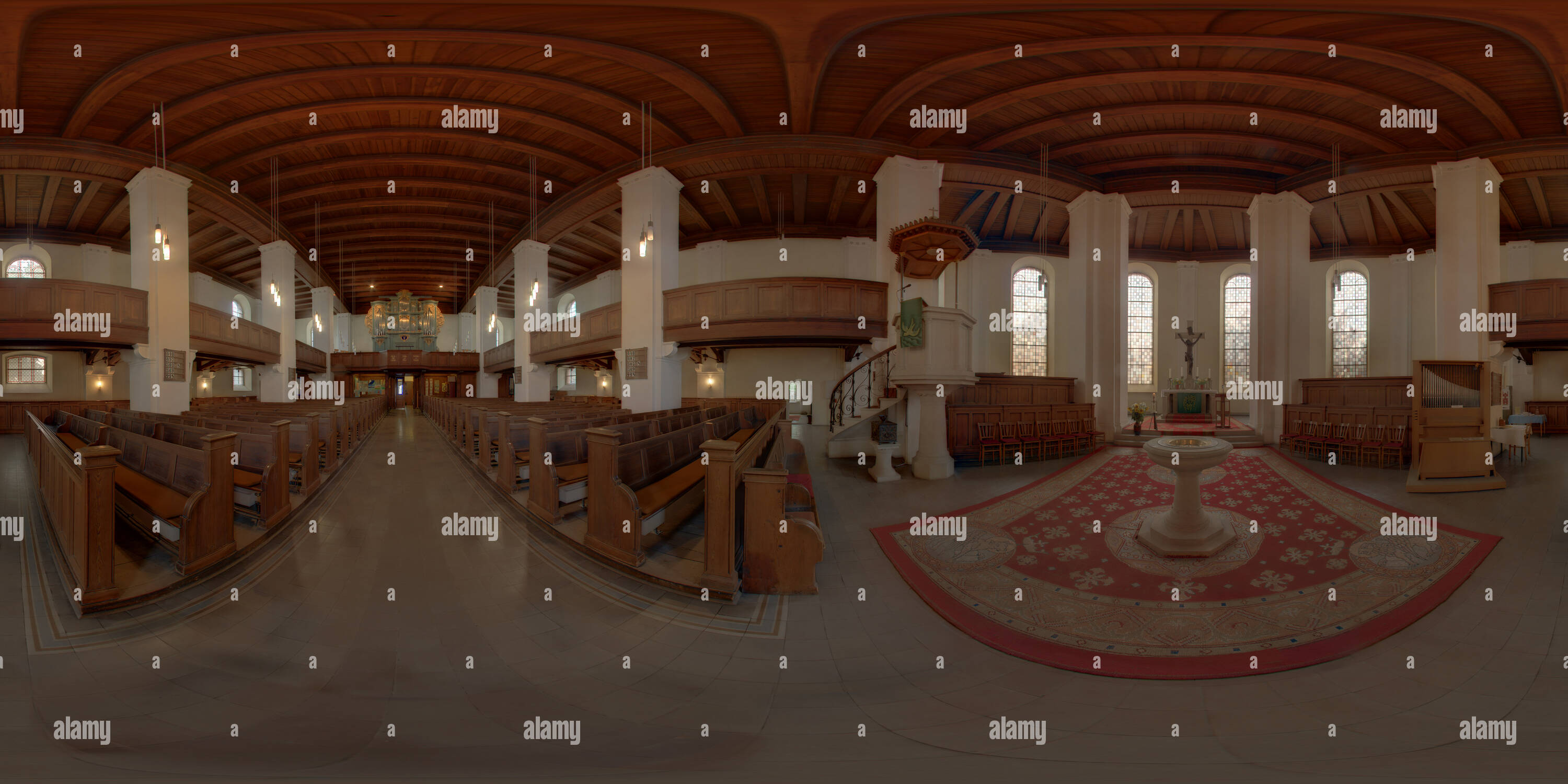 360° view of Maria Magdalenen Kirche Templin Uckermark Brandenburg - Alamy