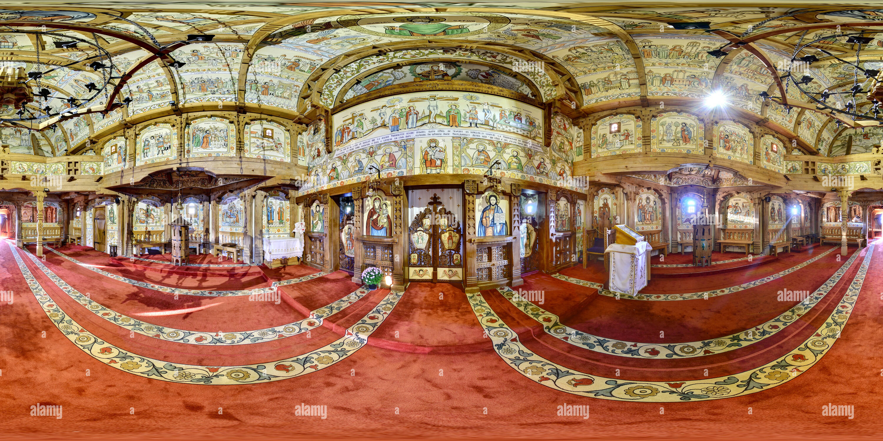 360° view of „Soborul Sfintilor 12 Apostoli” (Synaxis of the 12 Holy ...