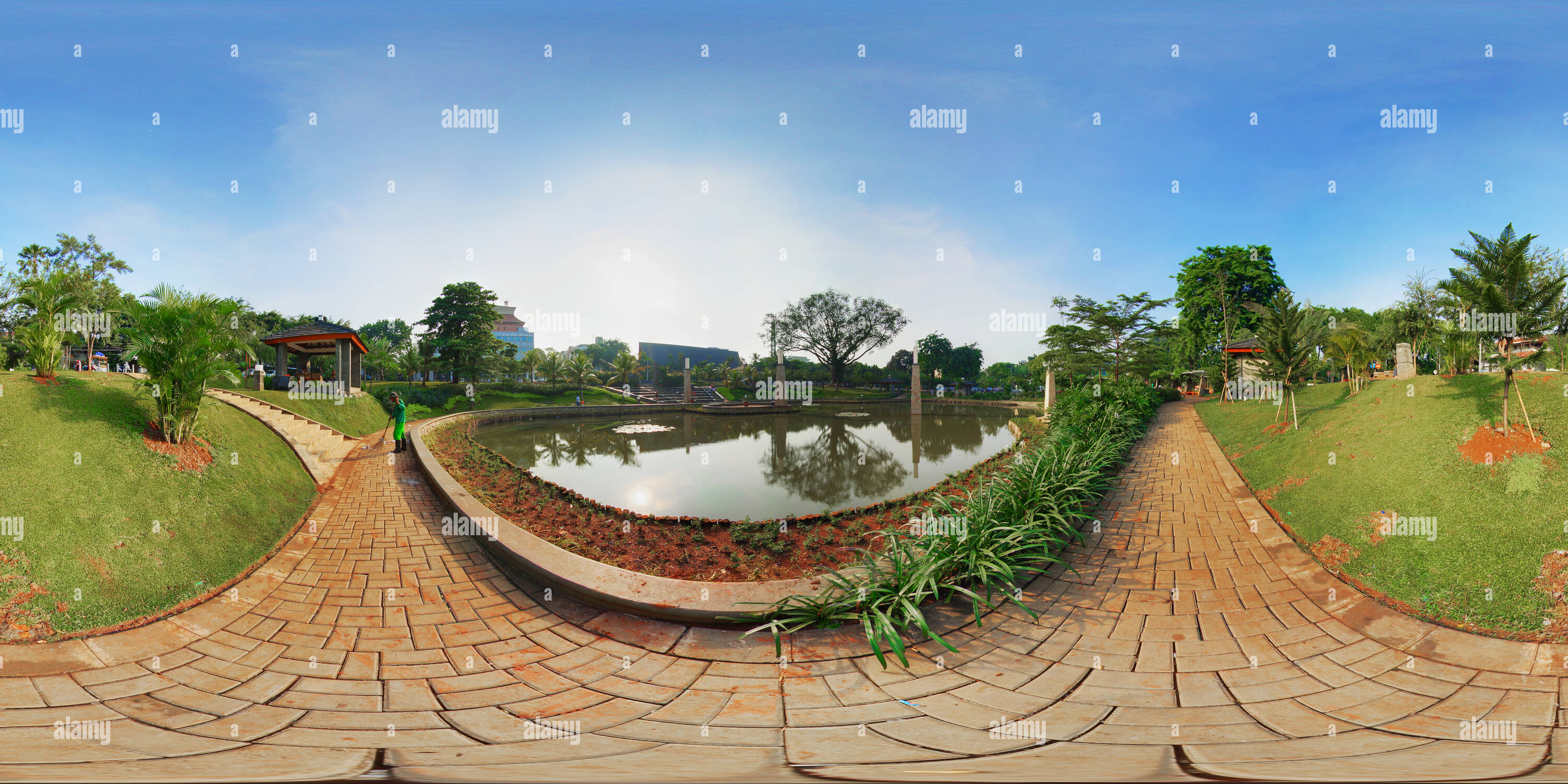 360° view of Ayodia Park - North Side - Alamy