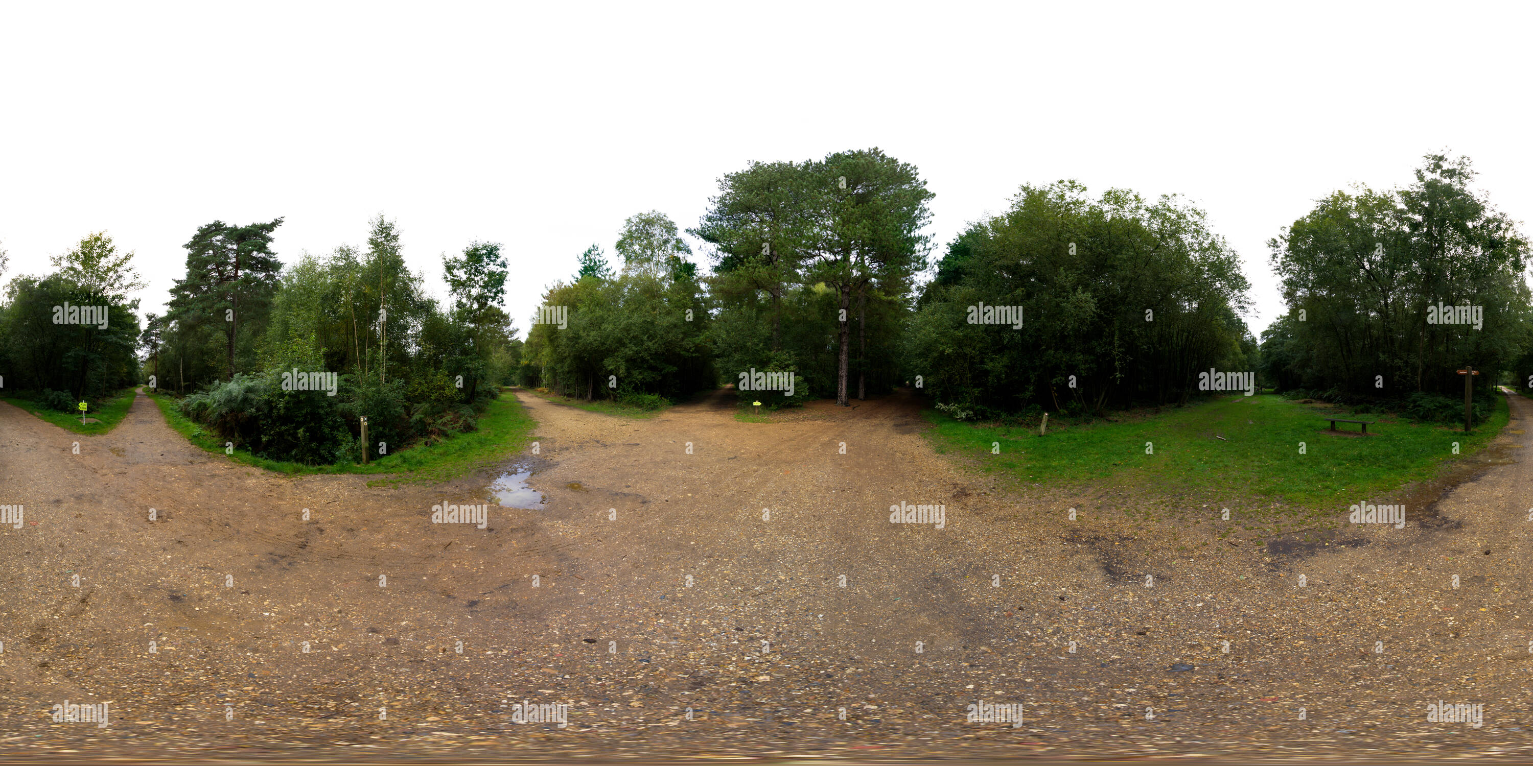 360° view of Black Park crossing - Alamy