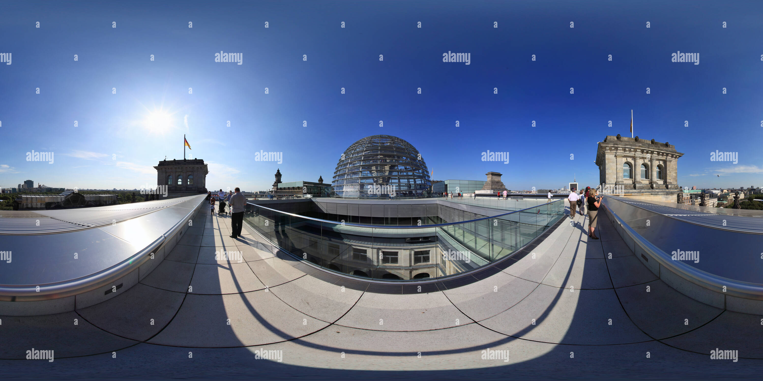 360° view of Reichstag - south side - Alamy
