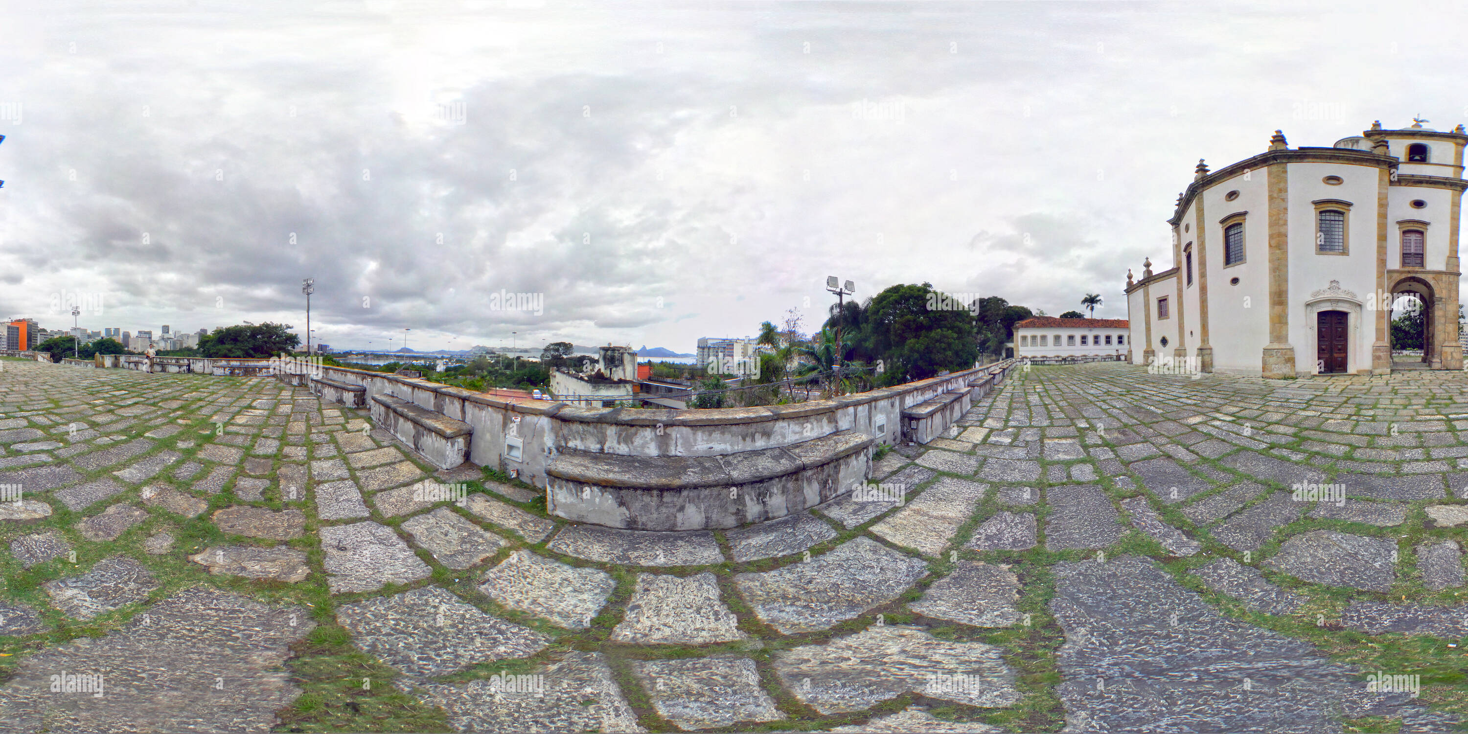 Vista externa do oteiro da gloria rio de janeiro brasil hi-res stock ...