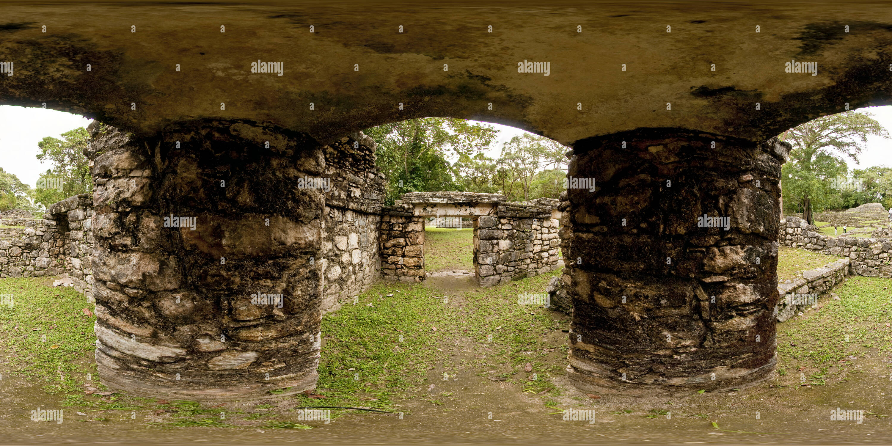 360° view of Yaxchilan Ruins 15 - Alamy