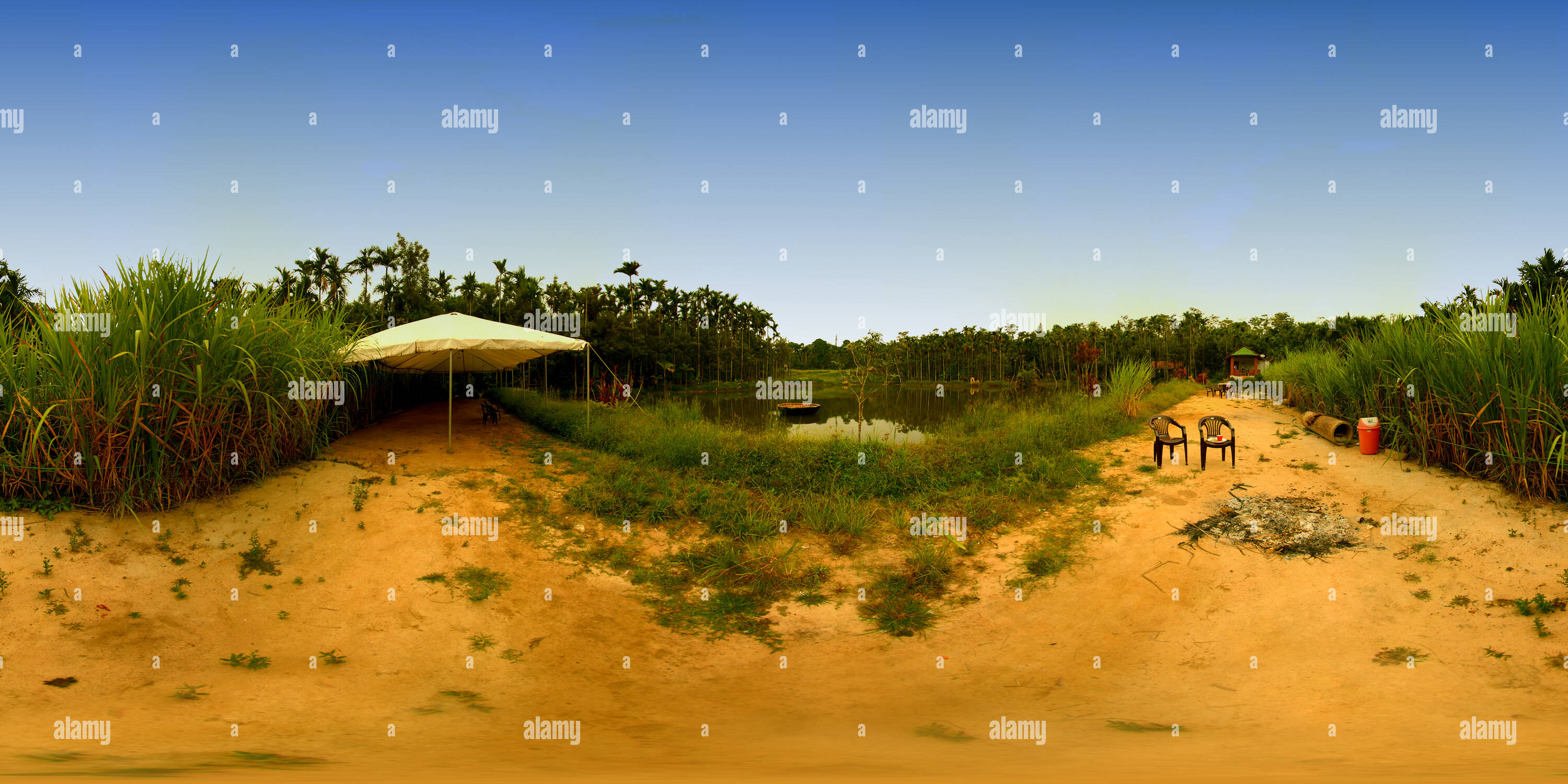 360° view of Tranquil Lake Resort -Coorg - Alamy