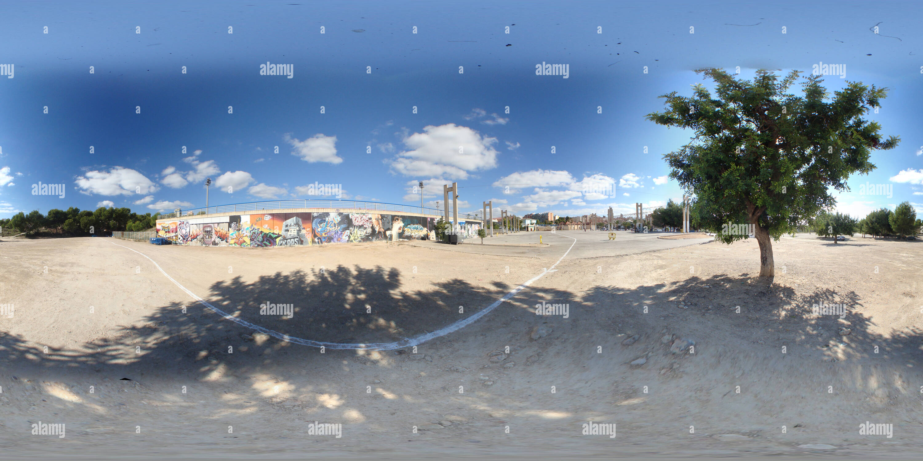 360° view of Benidorm market place 2 www.tourvr360.tk - Alamy