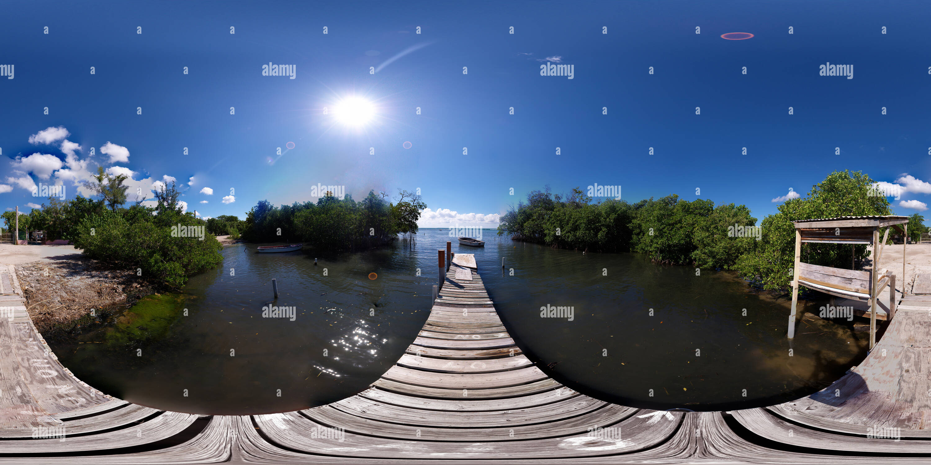 360° view of Natural Reserve of Ponce - Alamy