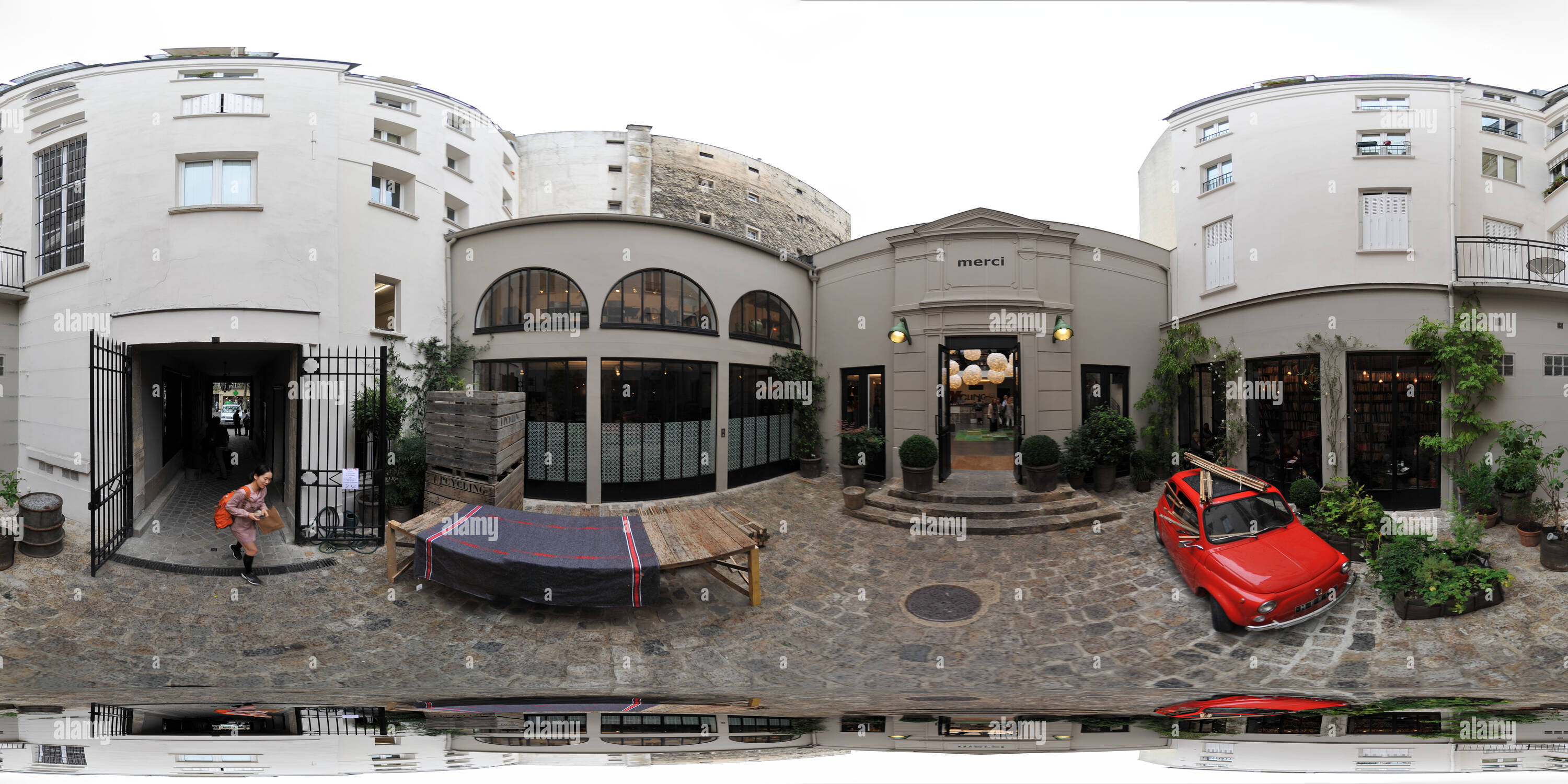 360° view of Merci Store, Paris - Alamy