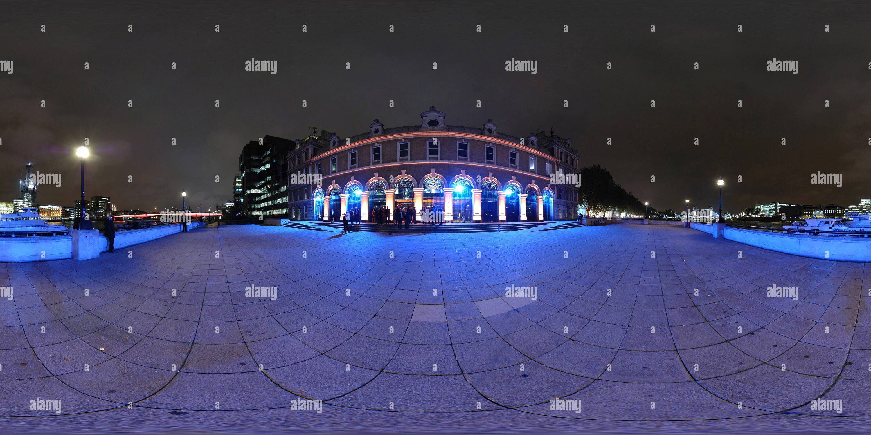 360° view of Old Billingsgate Market - Alamy