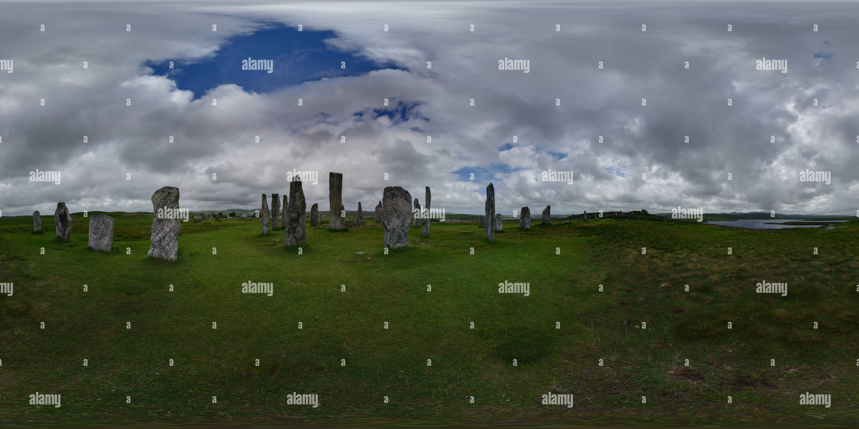 360° view of Callanish Stones , Isle of Lewis - Alamy