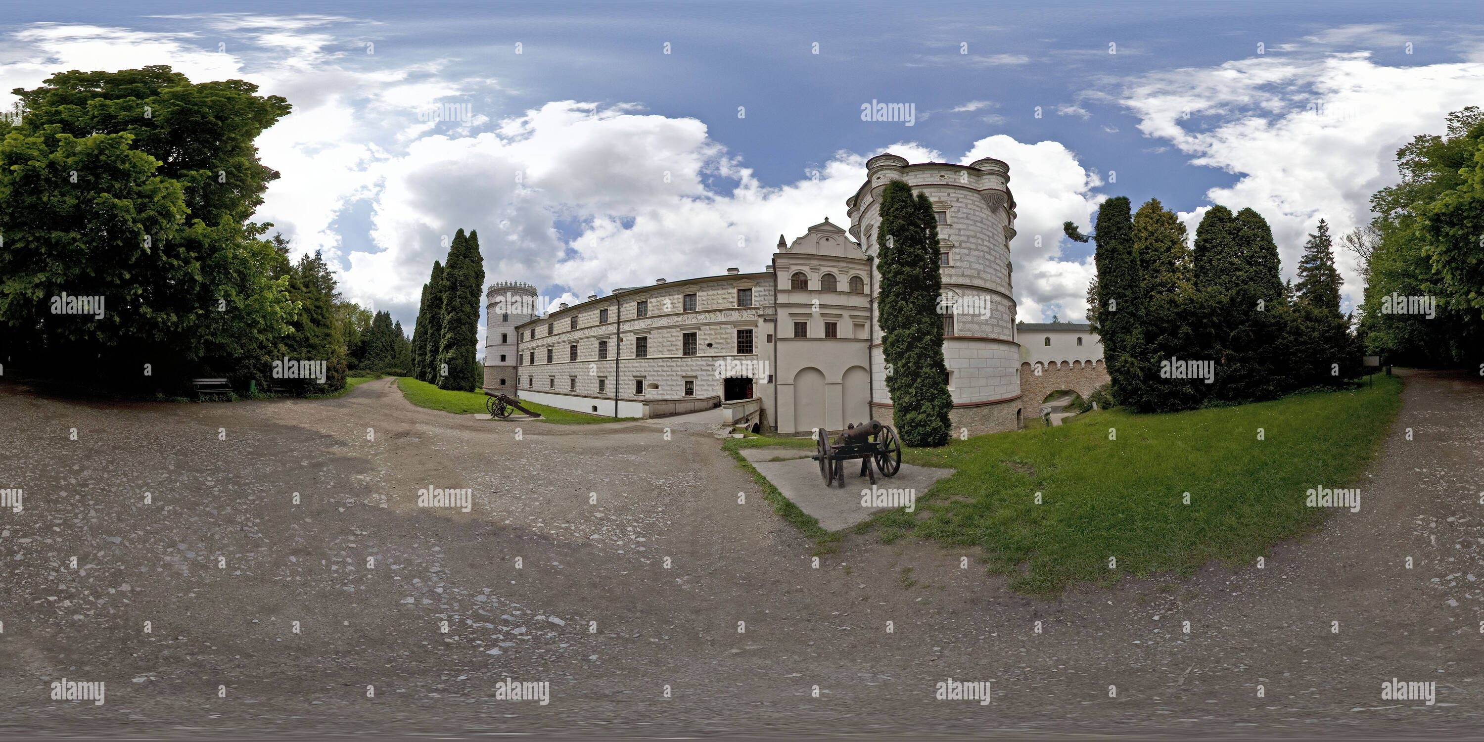 Krasiczyn palace hi-res stock photography and images - Alamy