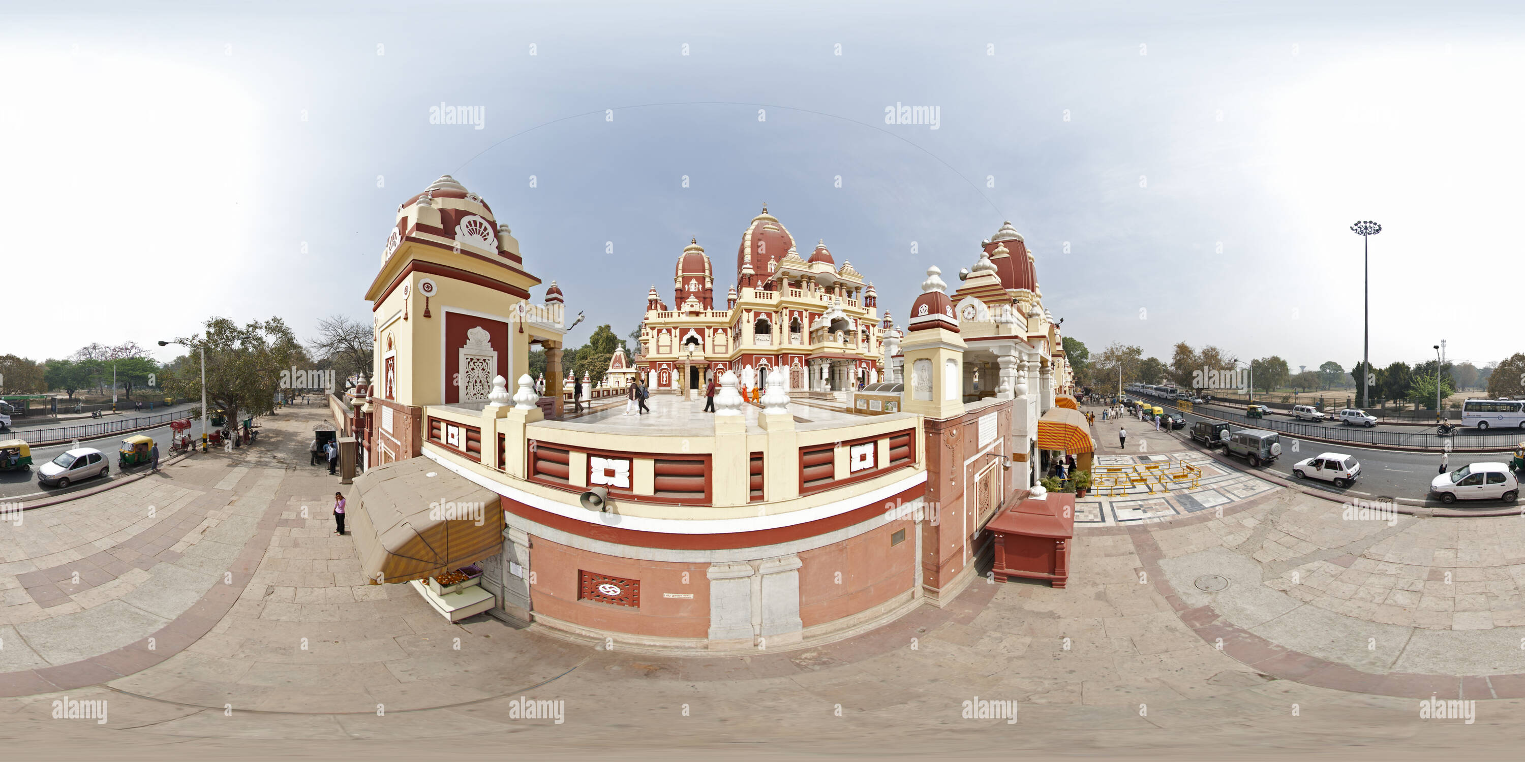 360° view of Birla Temple, Delhi - Alamy