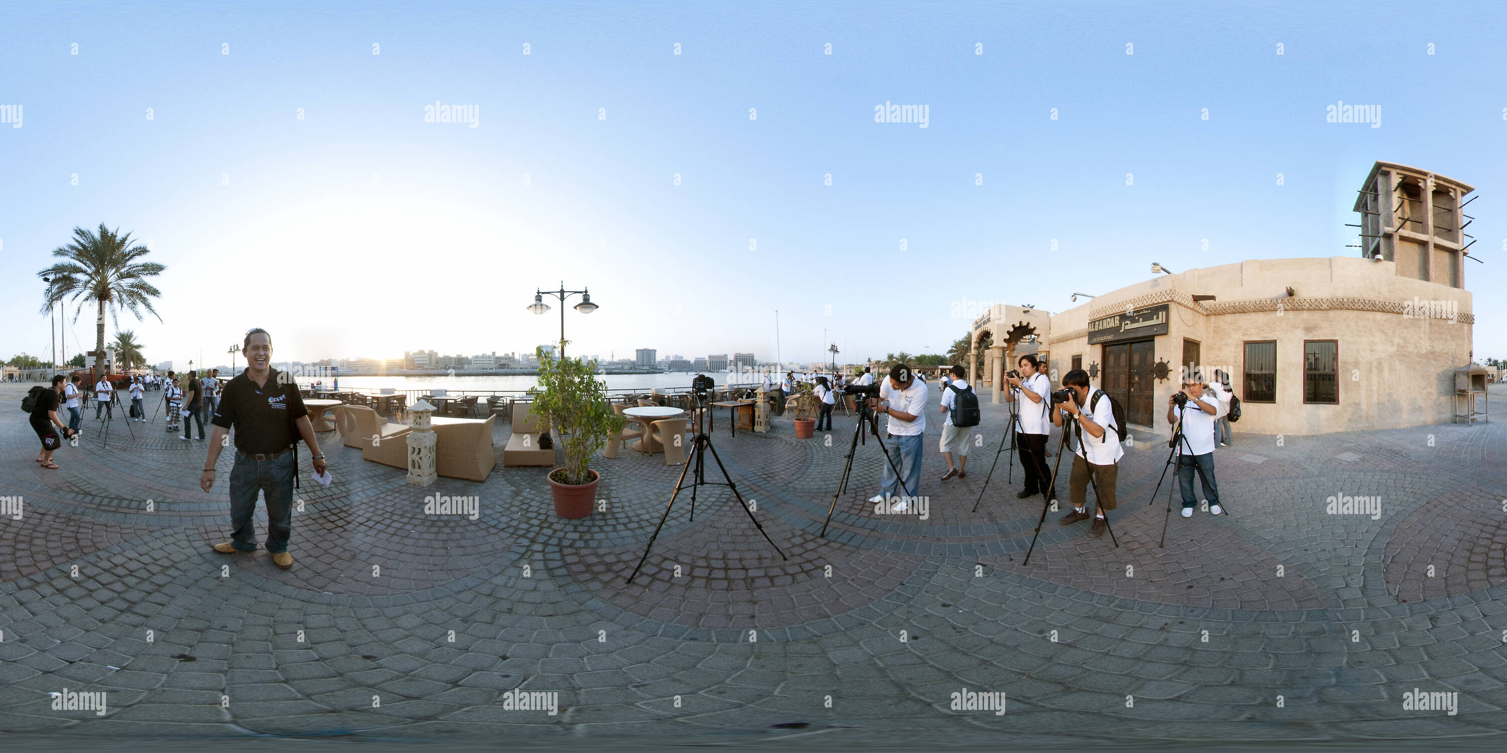 360° view of The Dubai Heritage Village - Alamy