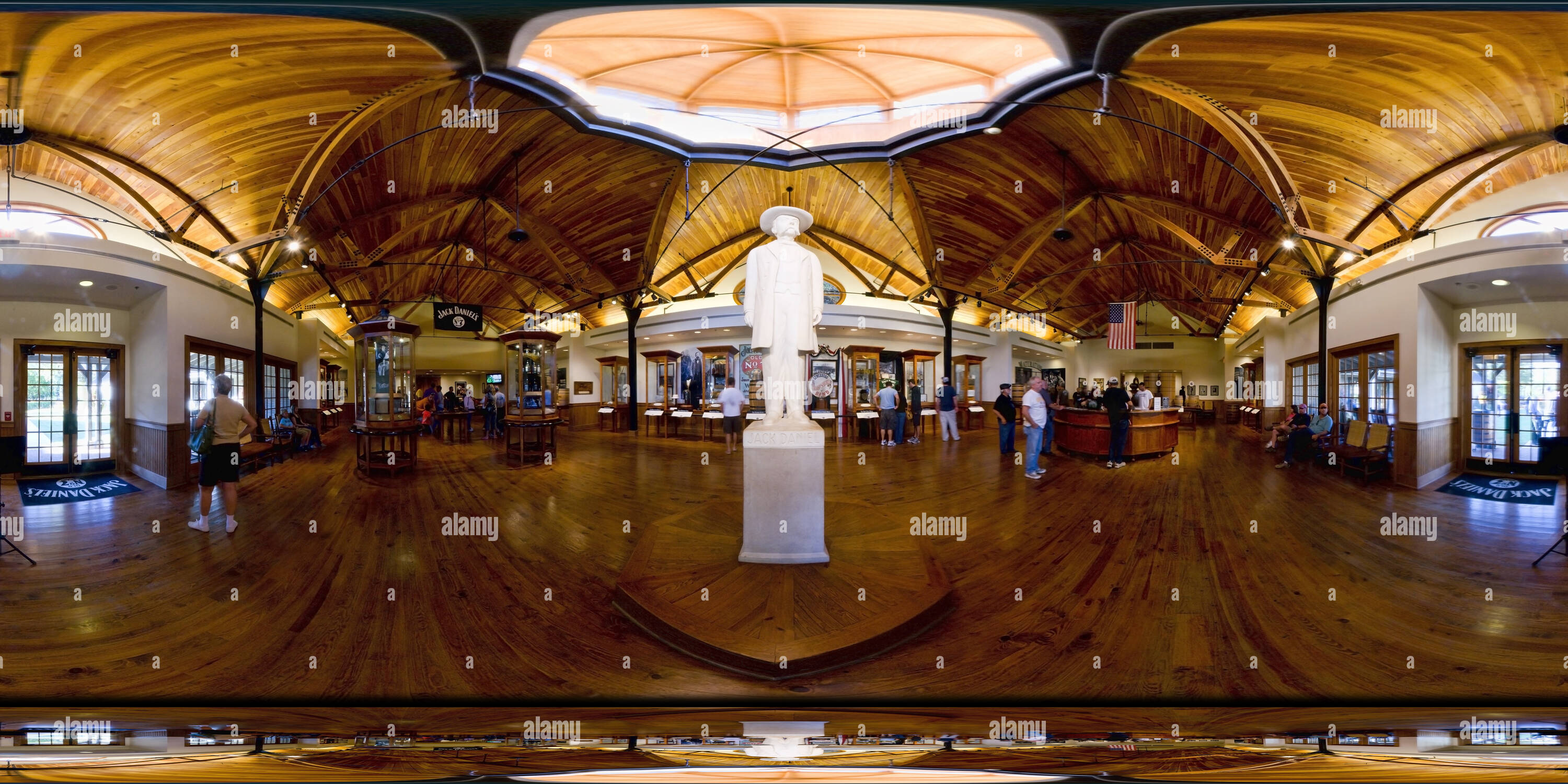 360° view of The Jack Daniel's Visitor Center - Alamy