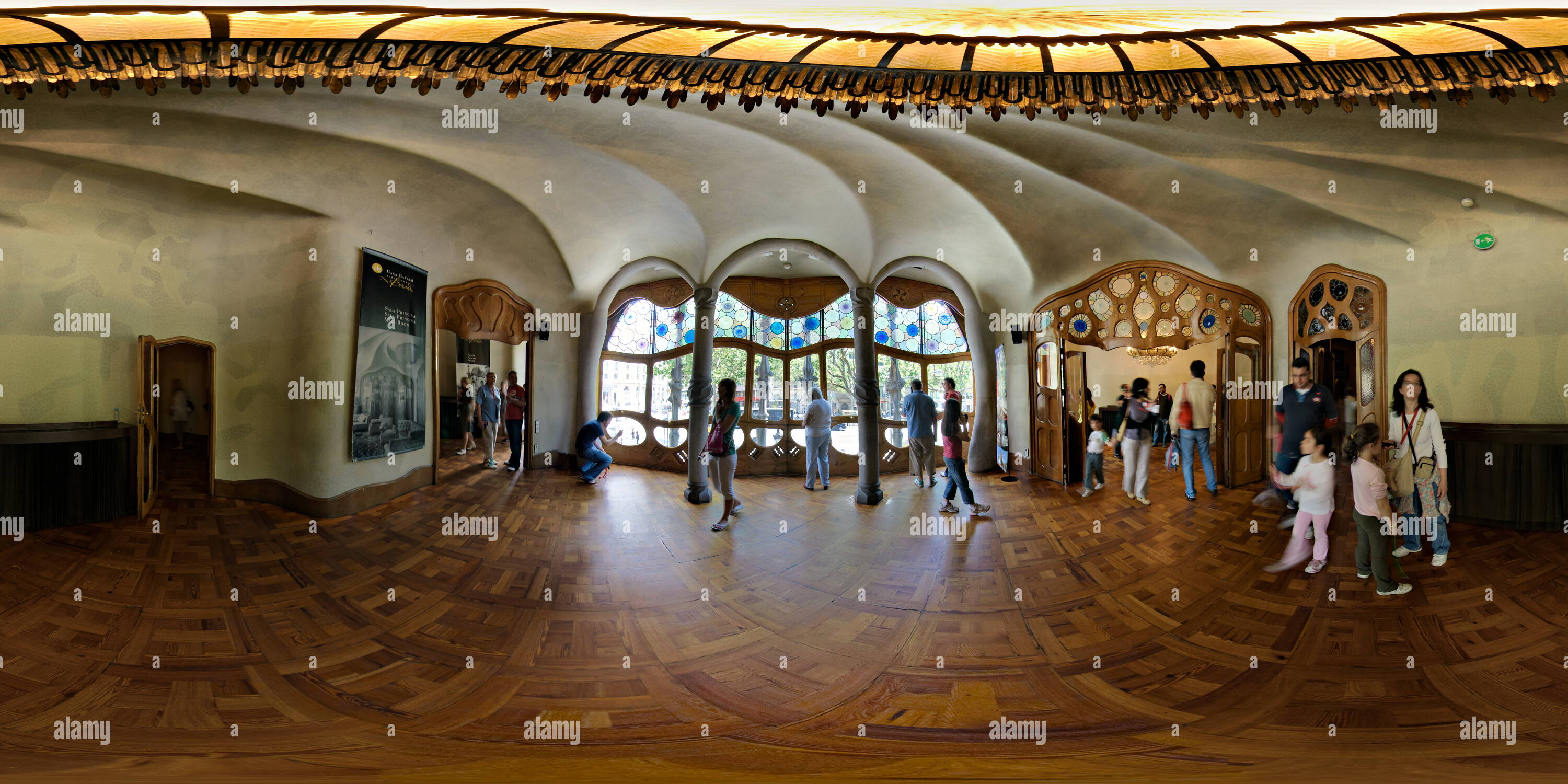 360° view of Casa Batllo, Barcelona - Alamy