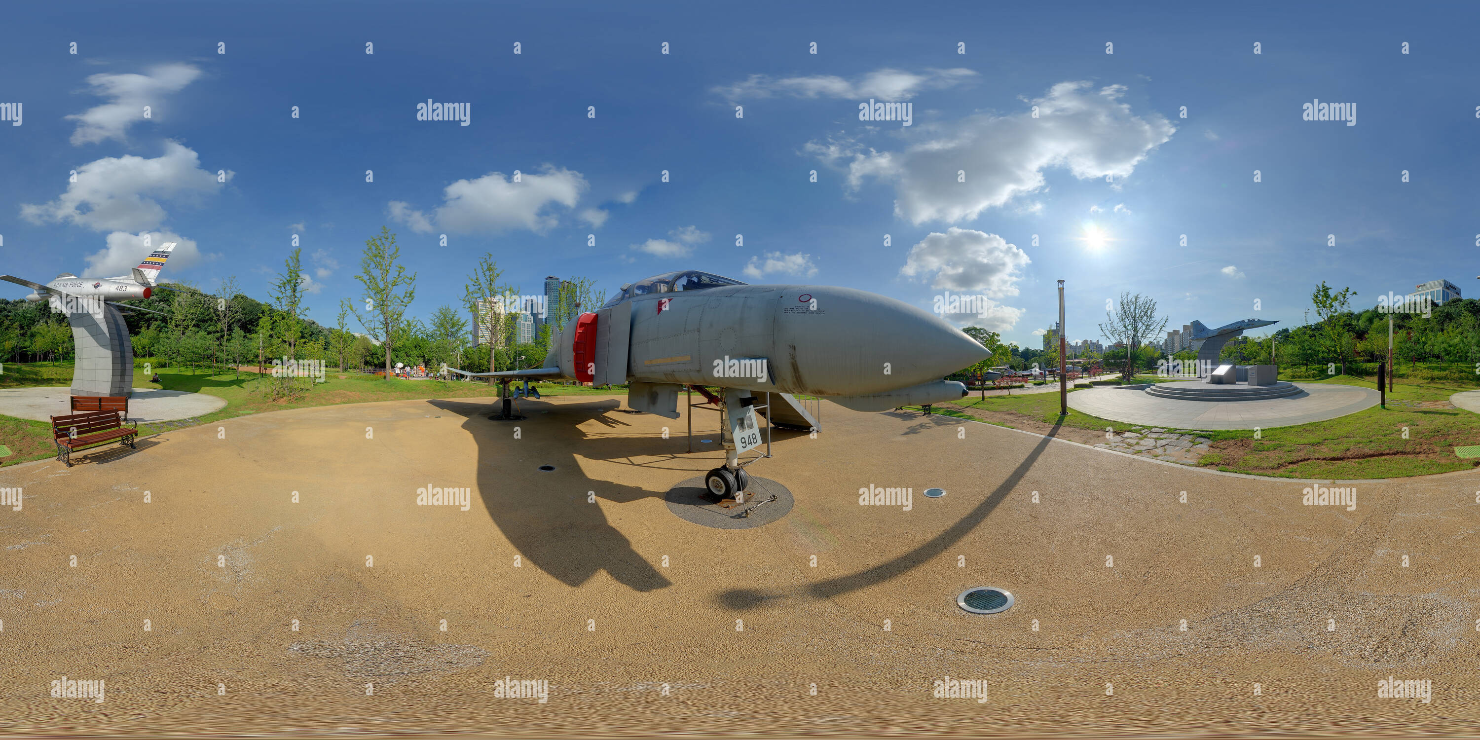 360° view of Air park in Boramae Park - Alamy