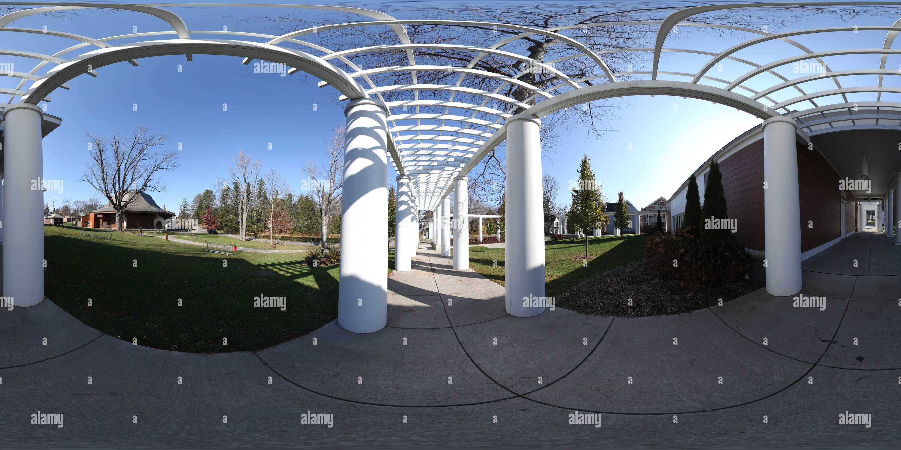 360° view of McKnight Hall, Chautauqua - Alamy