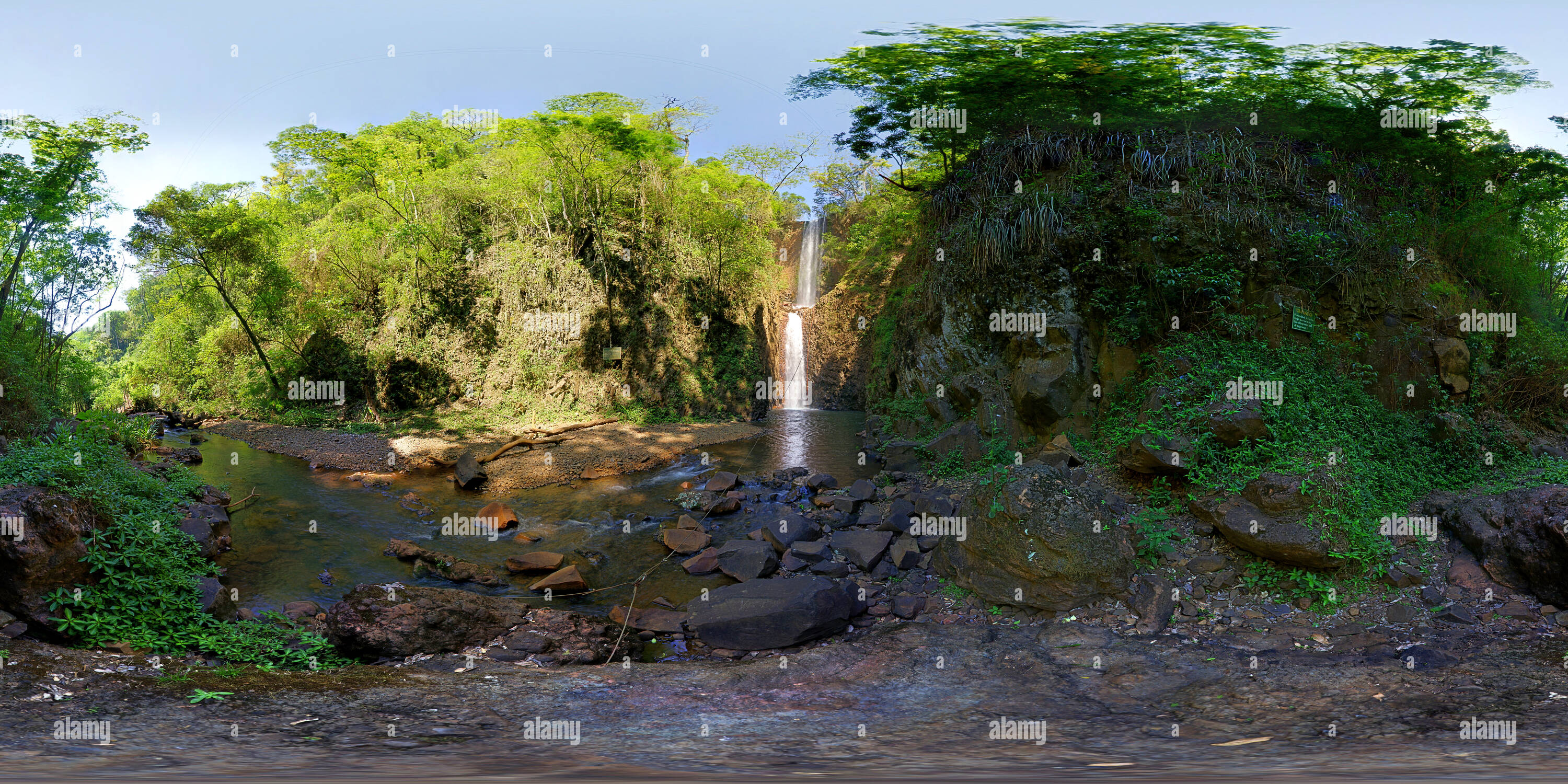 360° view of Cachoeira da Cassorova em Brotas SP Brazil - Alamy