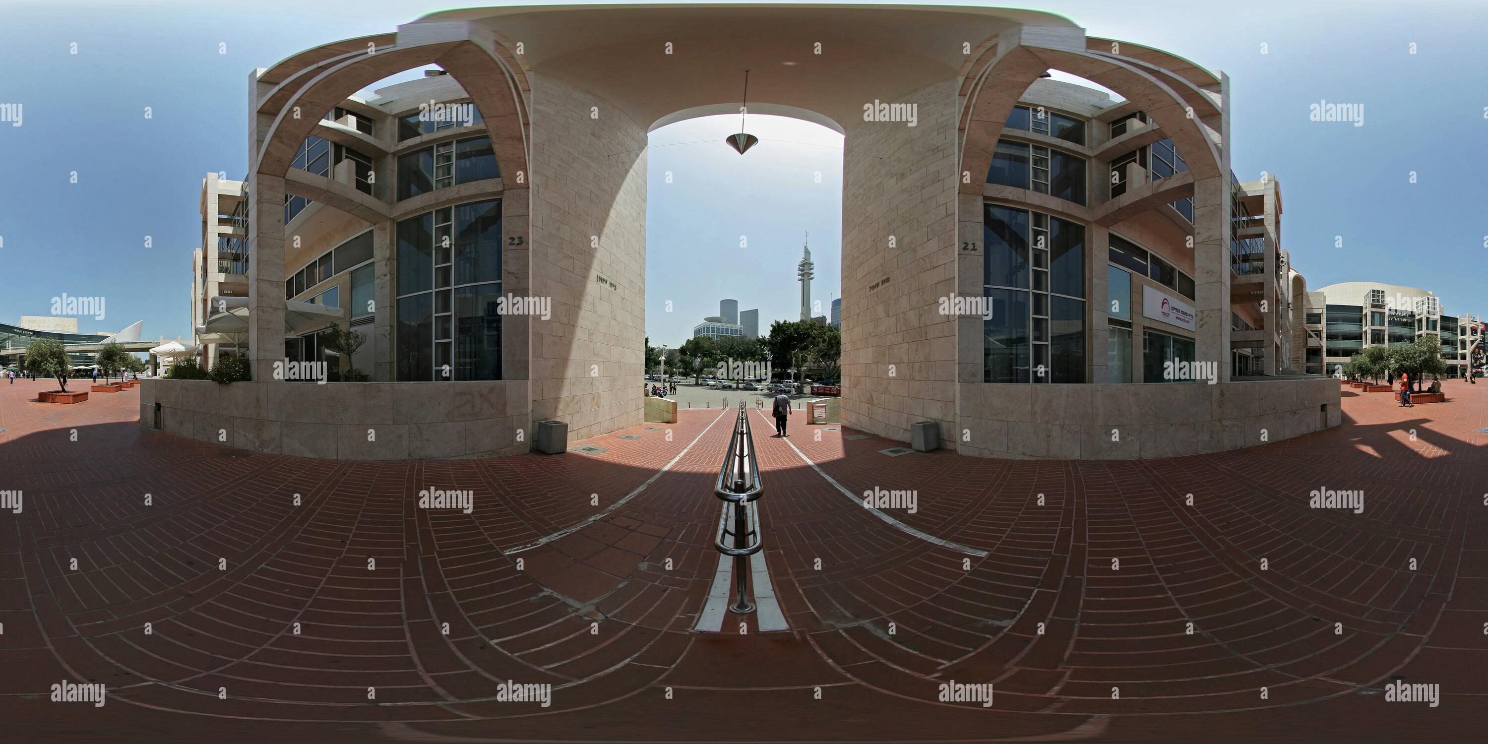 360° view of Tel Aviv Museum of Art - Alamy