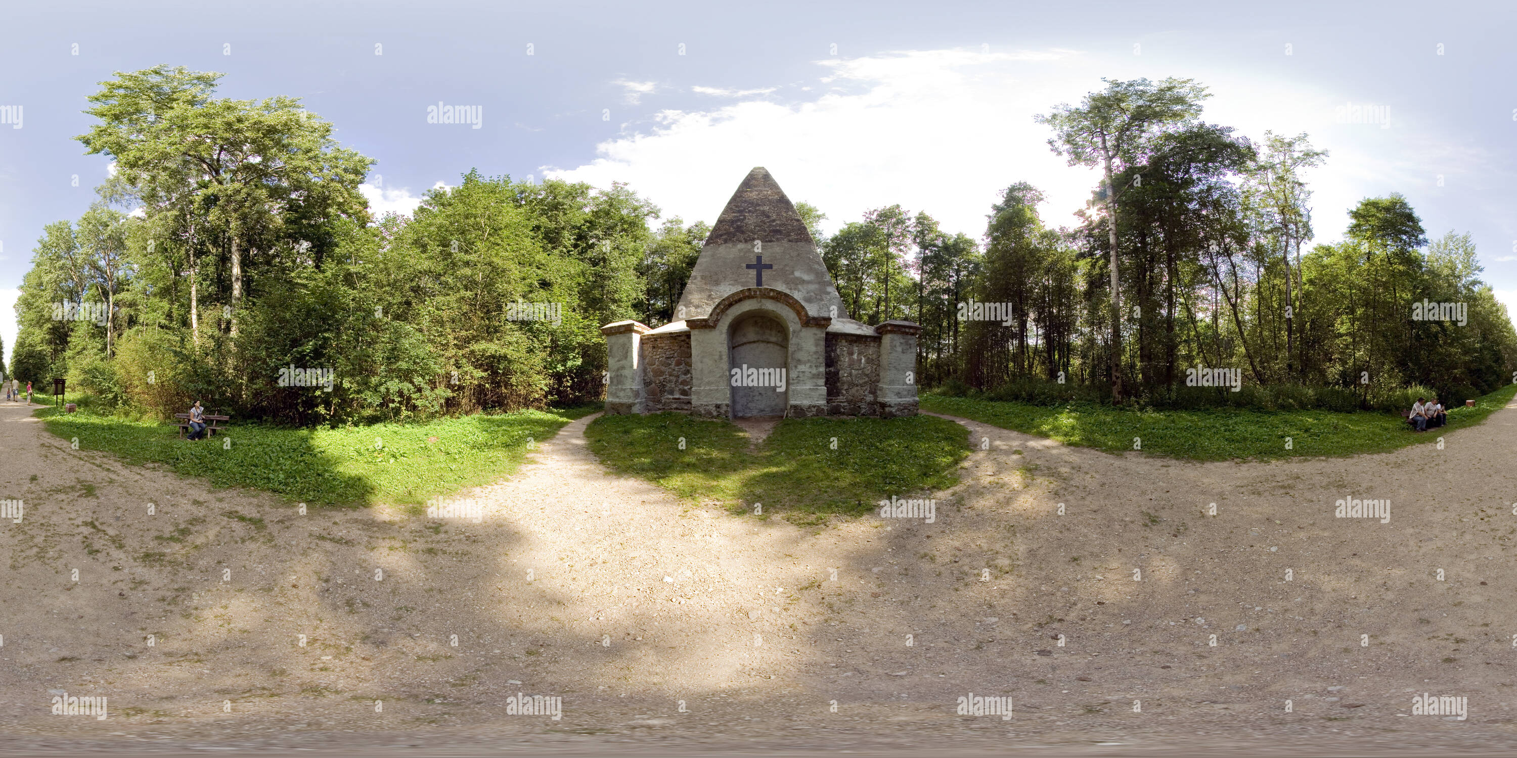 360° view of Pyramid in Rapa - Alamy