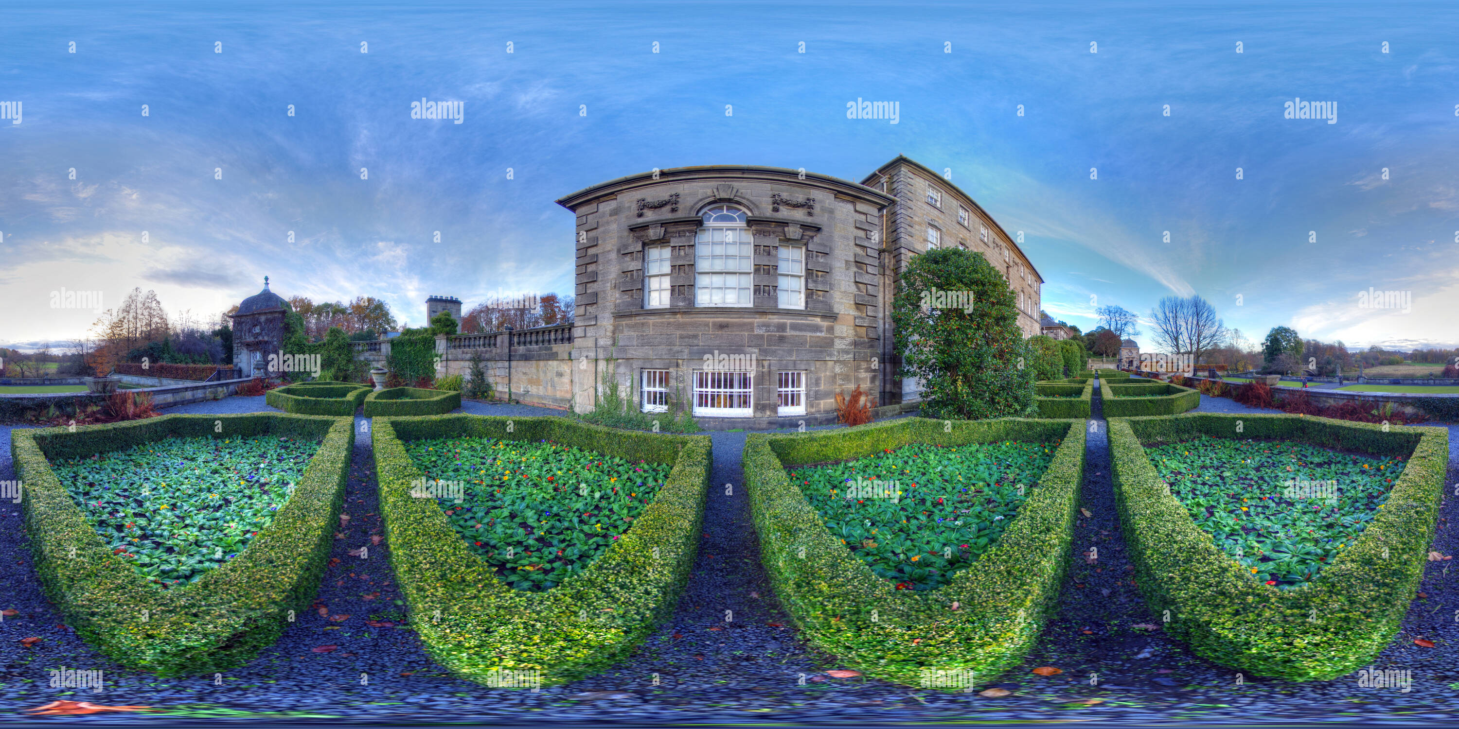 360° view of Pollok House , Glasgow (4 - Alamy