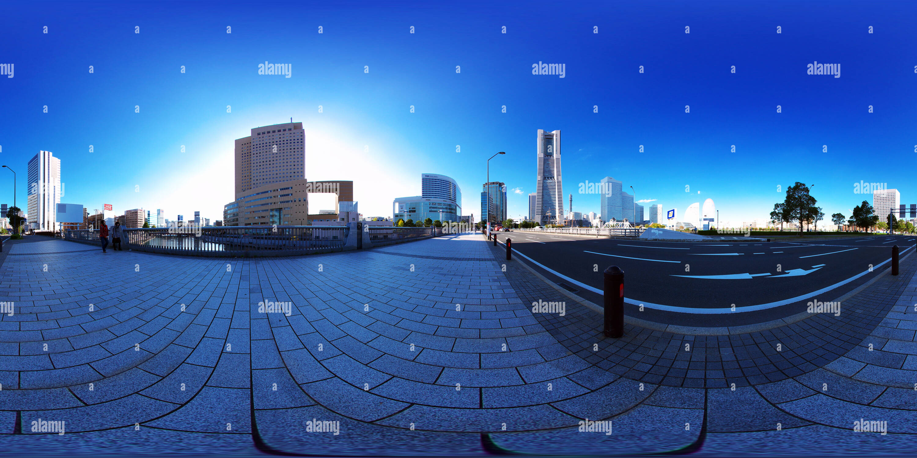 360° view of Sakuragicho kitanaka Bridge - Alamy