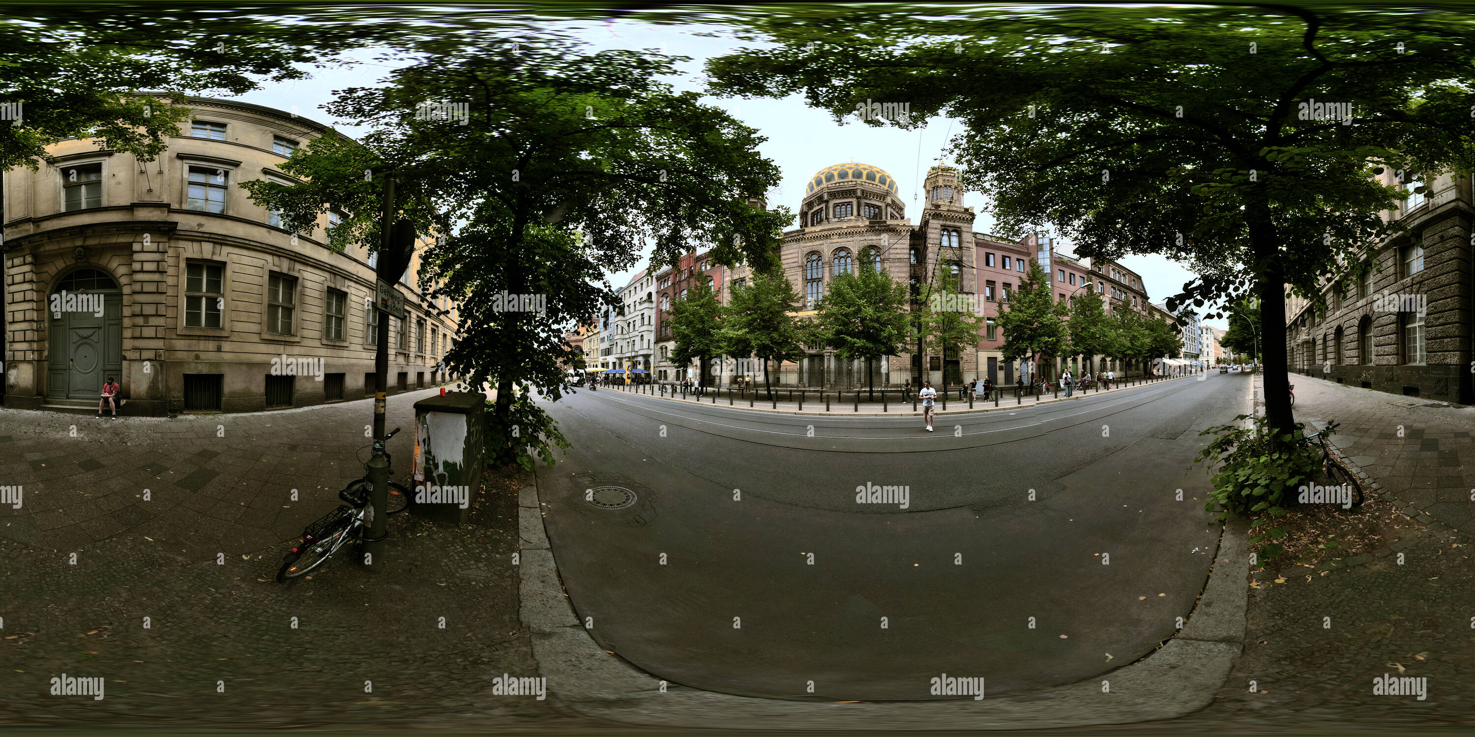 360° view of Neue Synagoge Oranienburger Strasse Berlin - Alamy