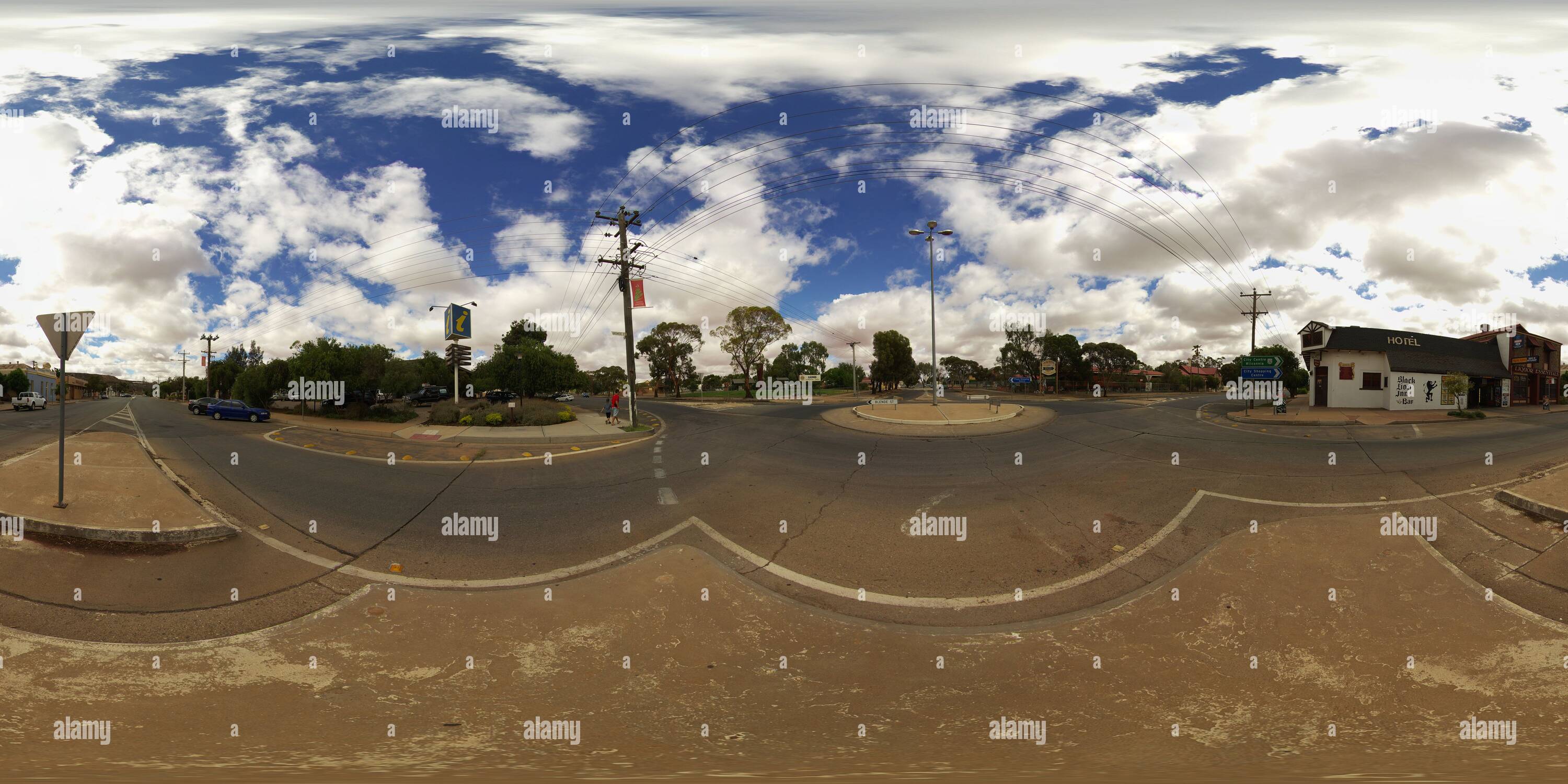 360° view of Broken Hill Tourist Information - Alamy