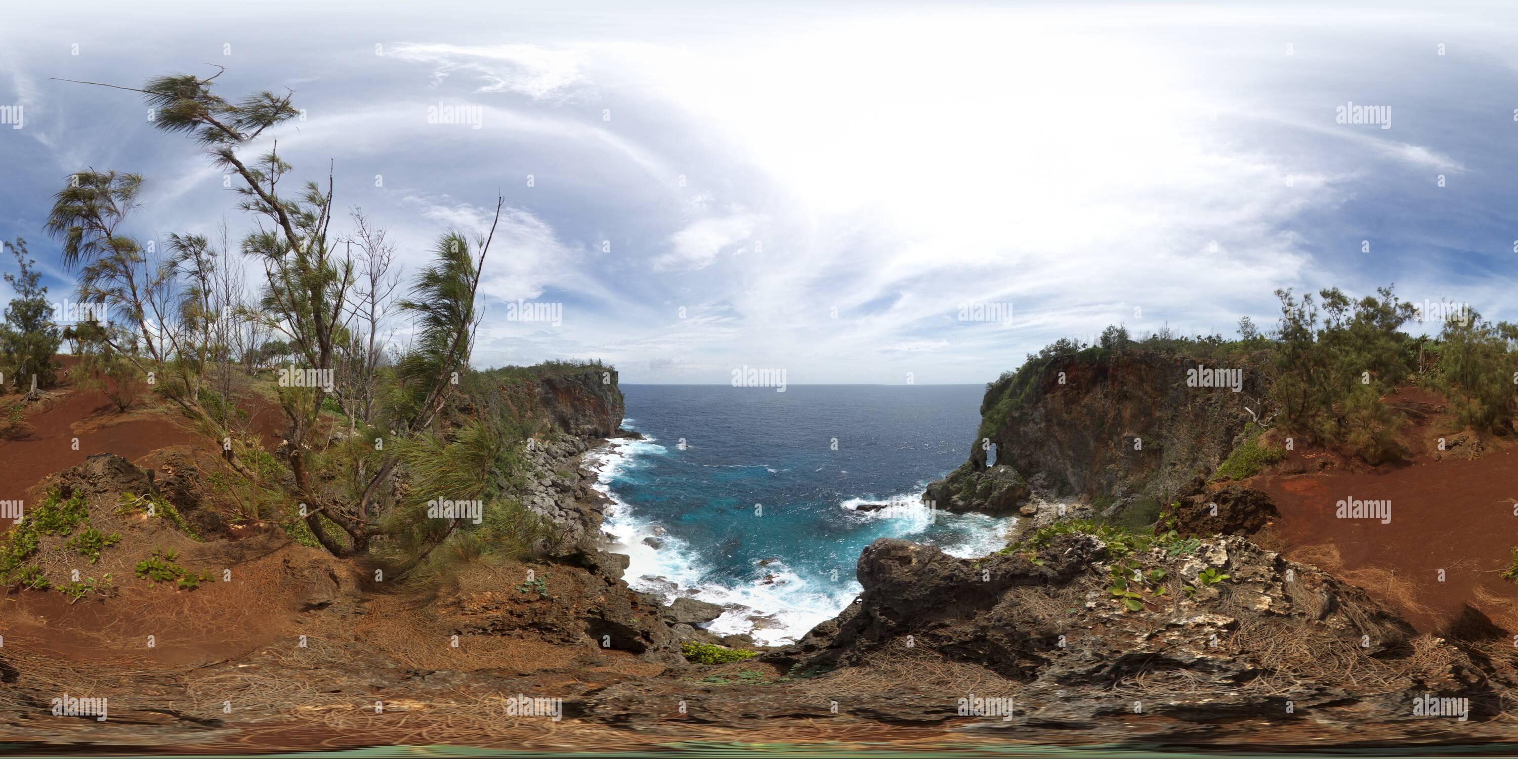 360° view of Rugged Cliff View East Utu Vava'u in Tonga - Alamy