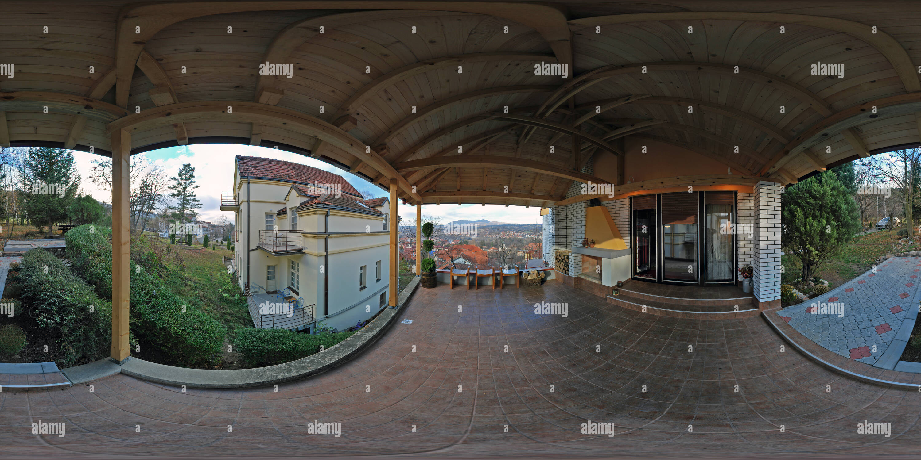 360° view of Pogled sa terase na planinu Rtanj - Alamy