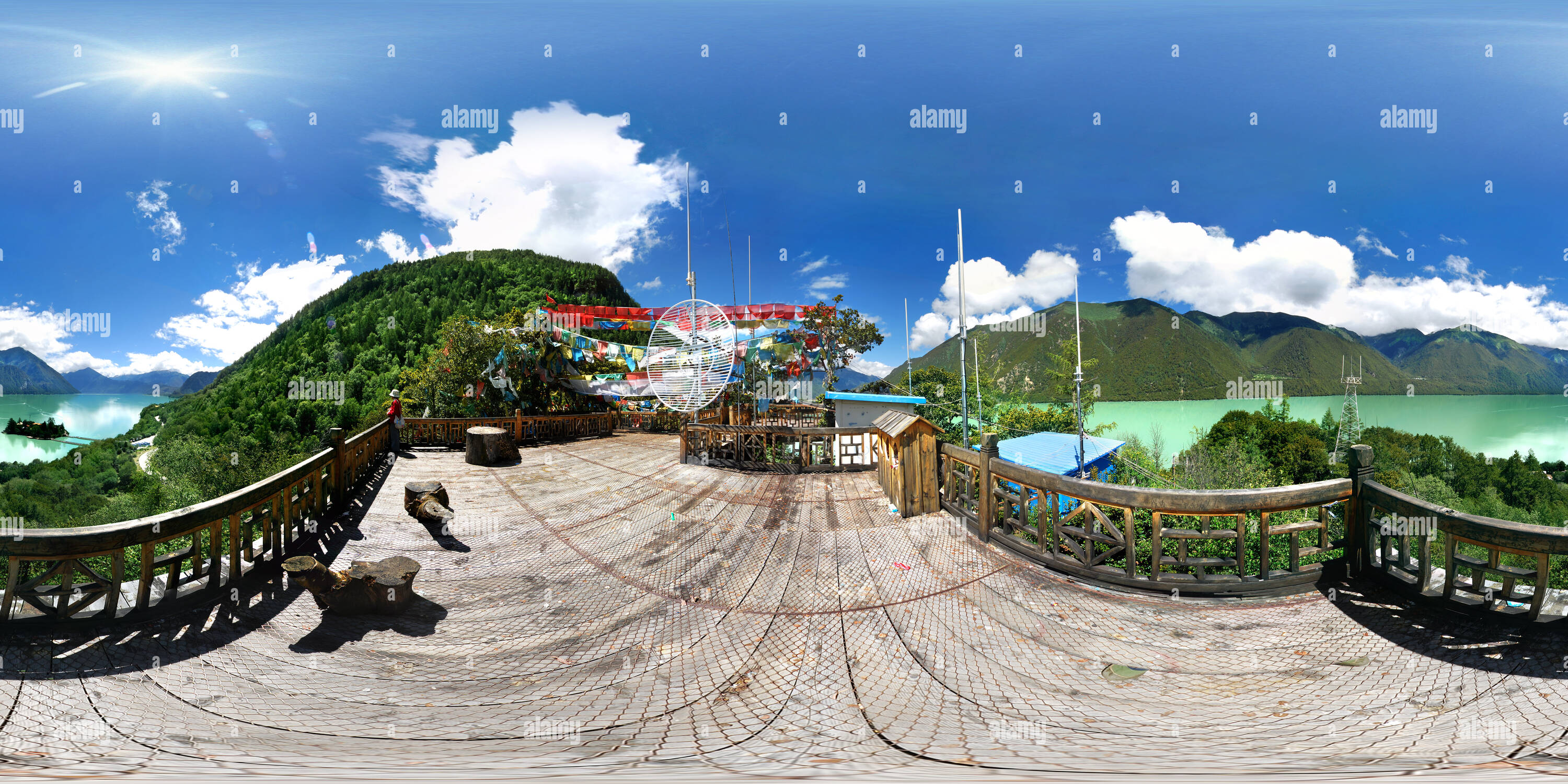 360° view of Basong Co（Basong Lake）Nyingchi tibet - Alamy