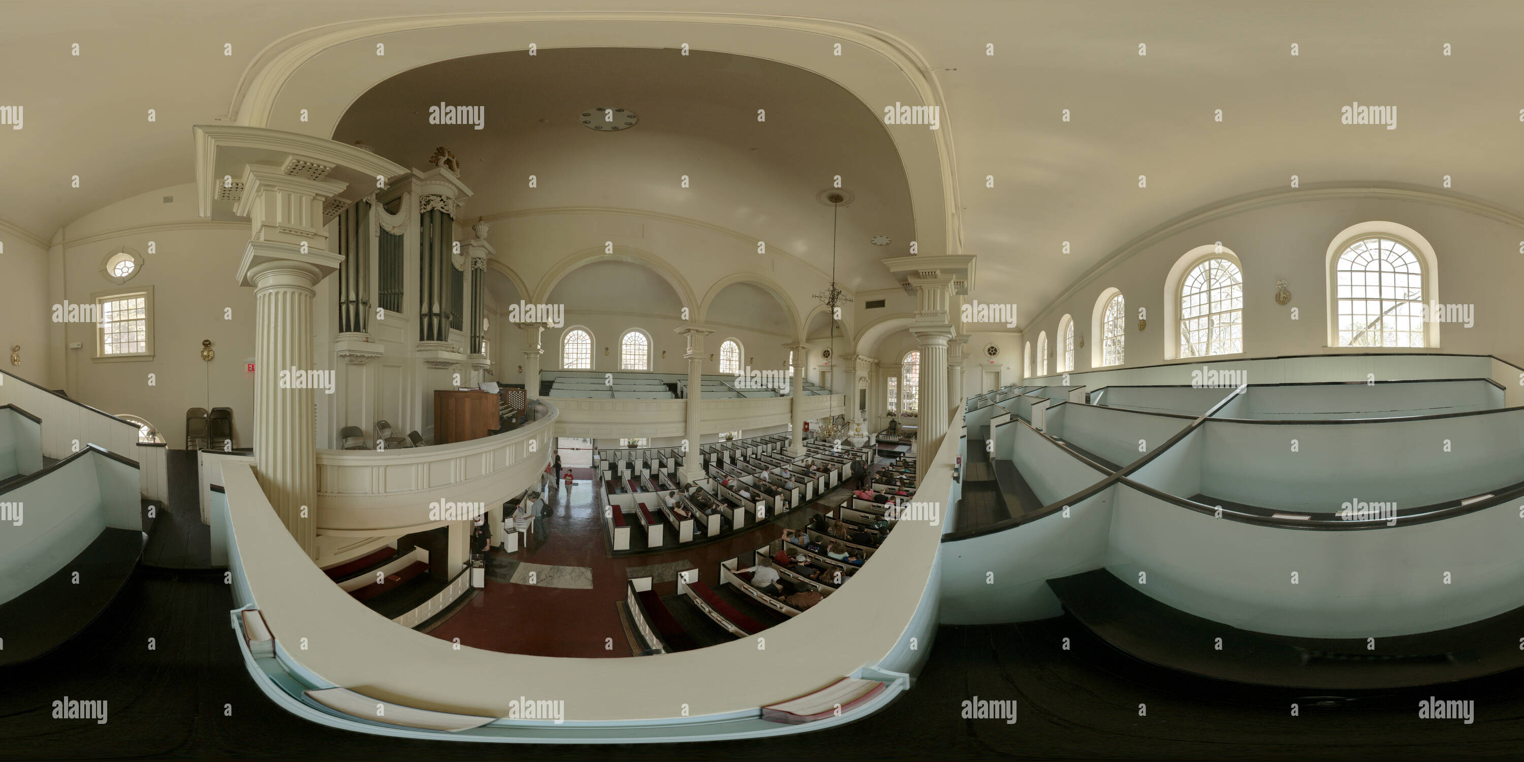 360° view of Christ Church from South Balcony - Alamy