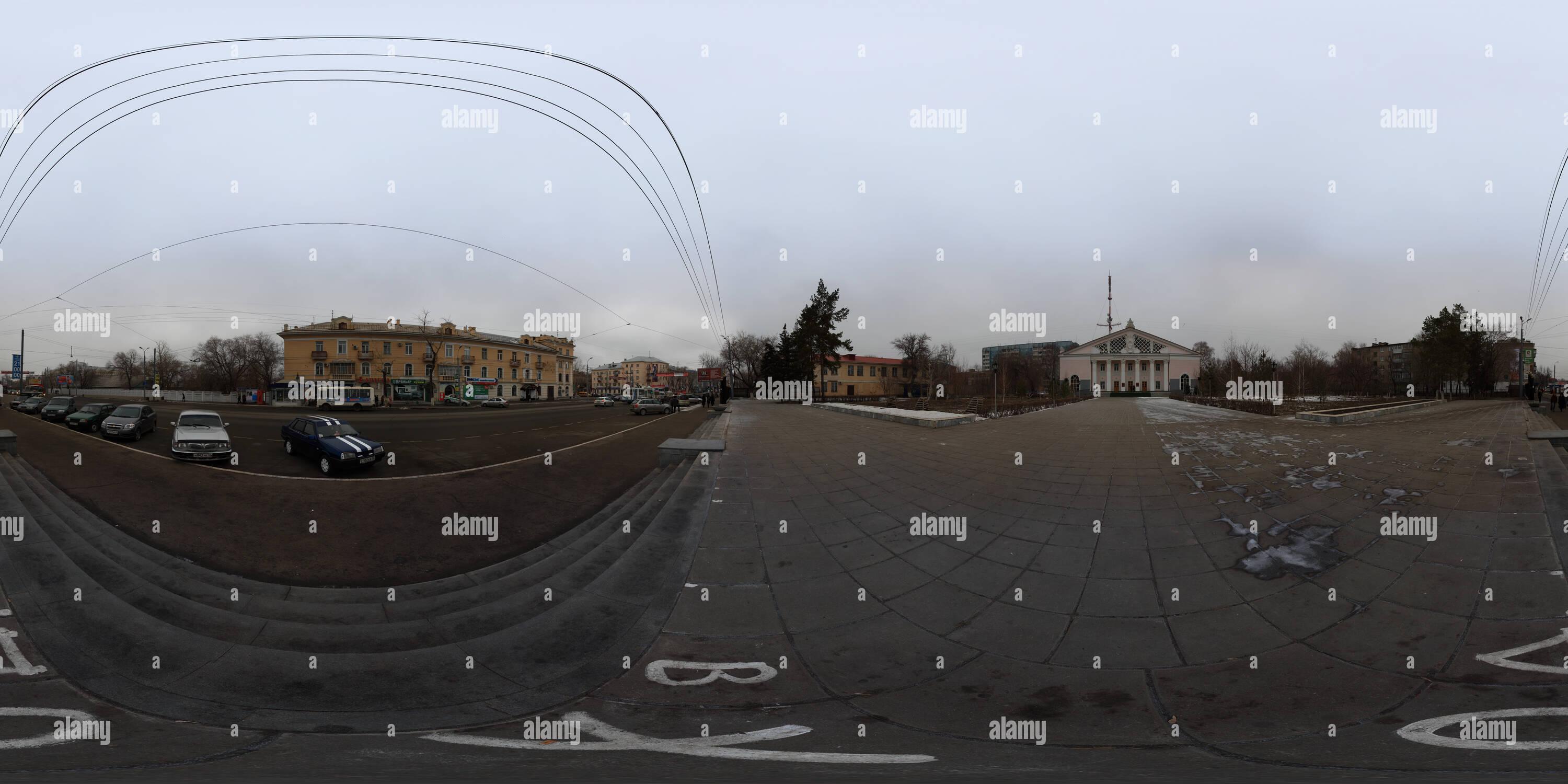 360° view of Russia Orenburg Concert hall - Alamy