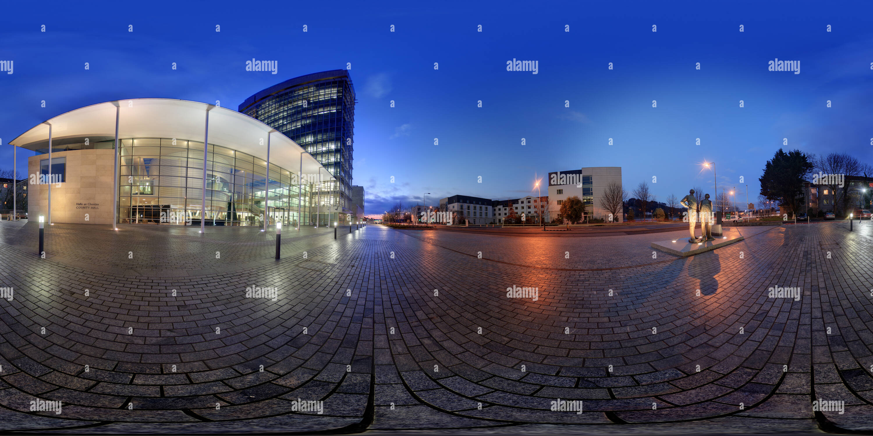 360° view of County Hall in Cork - Alamy