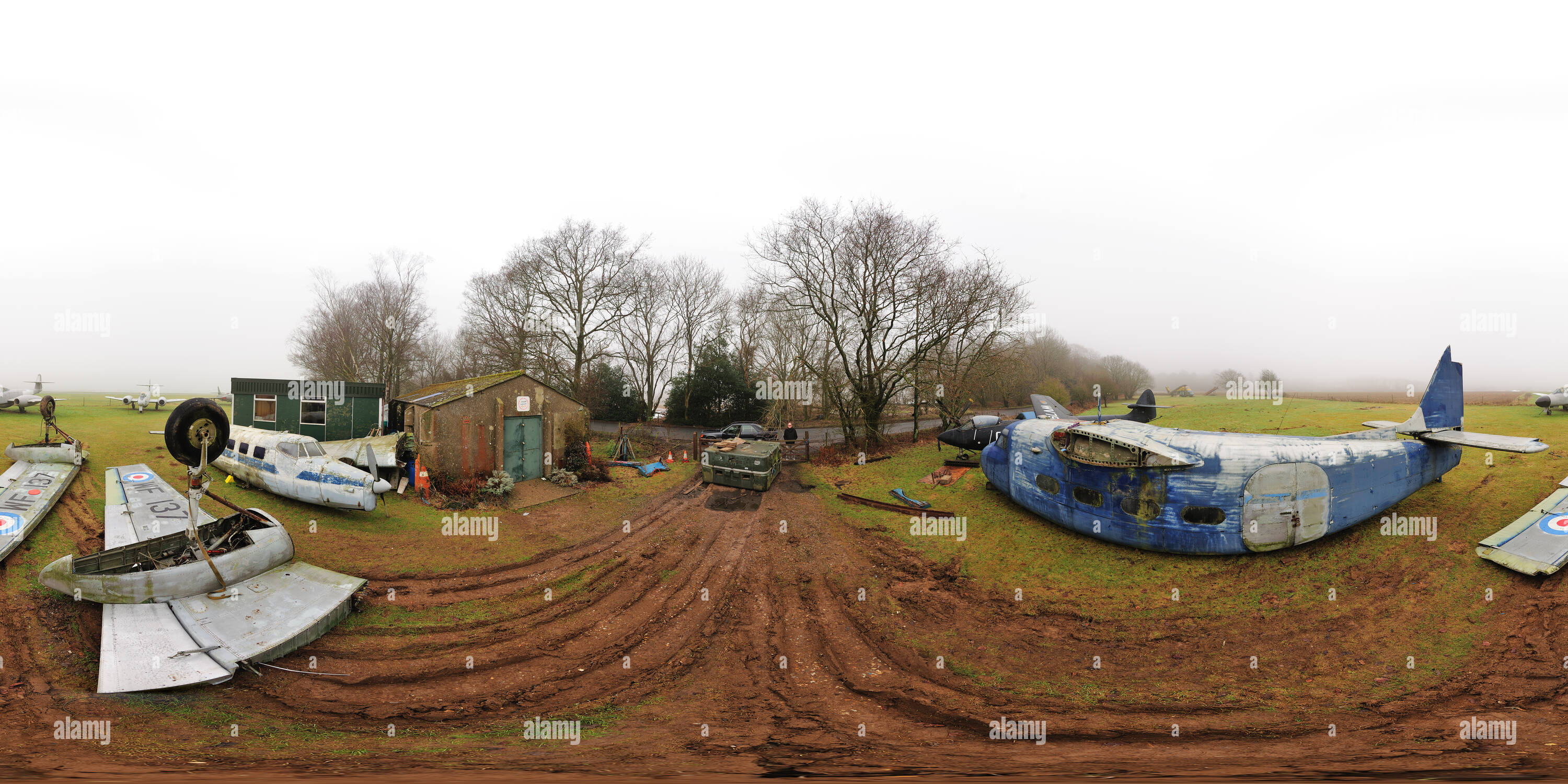 360° view of Second World War Aircraft Preservation Society Lasham ...